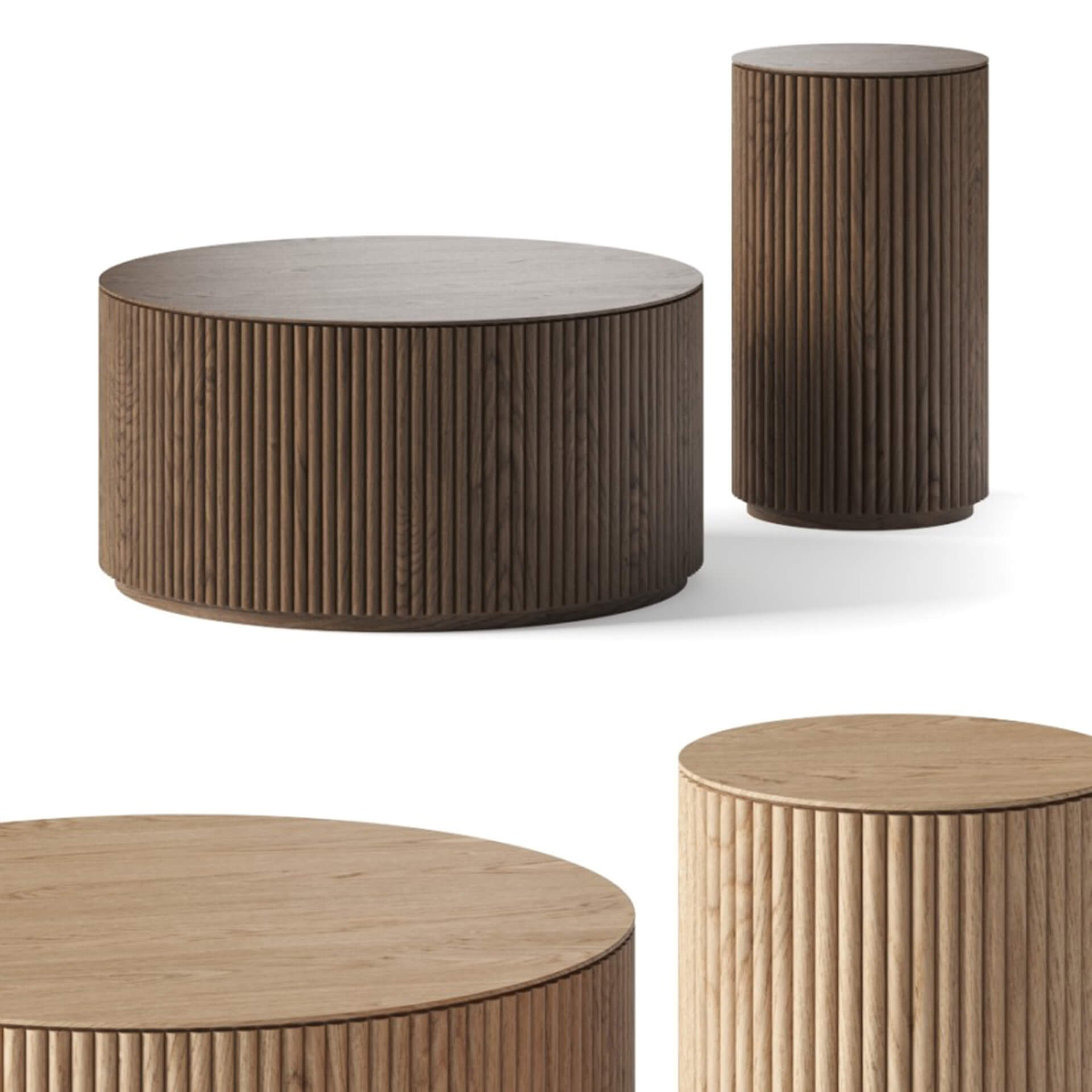 Asplund Grand Palais Coffee Tables - 3D Model by sara-angel