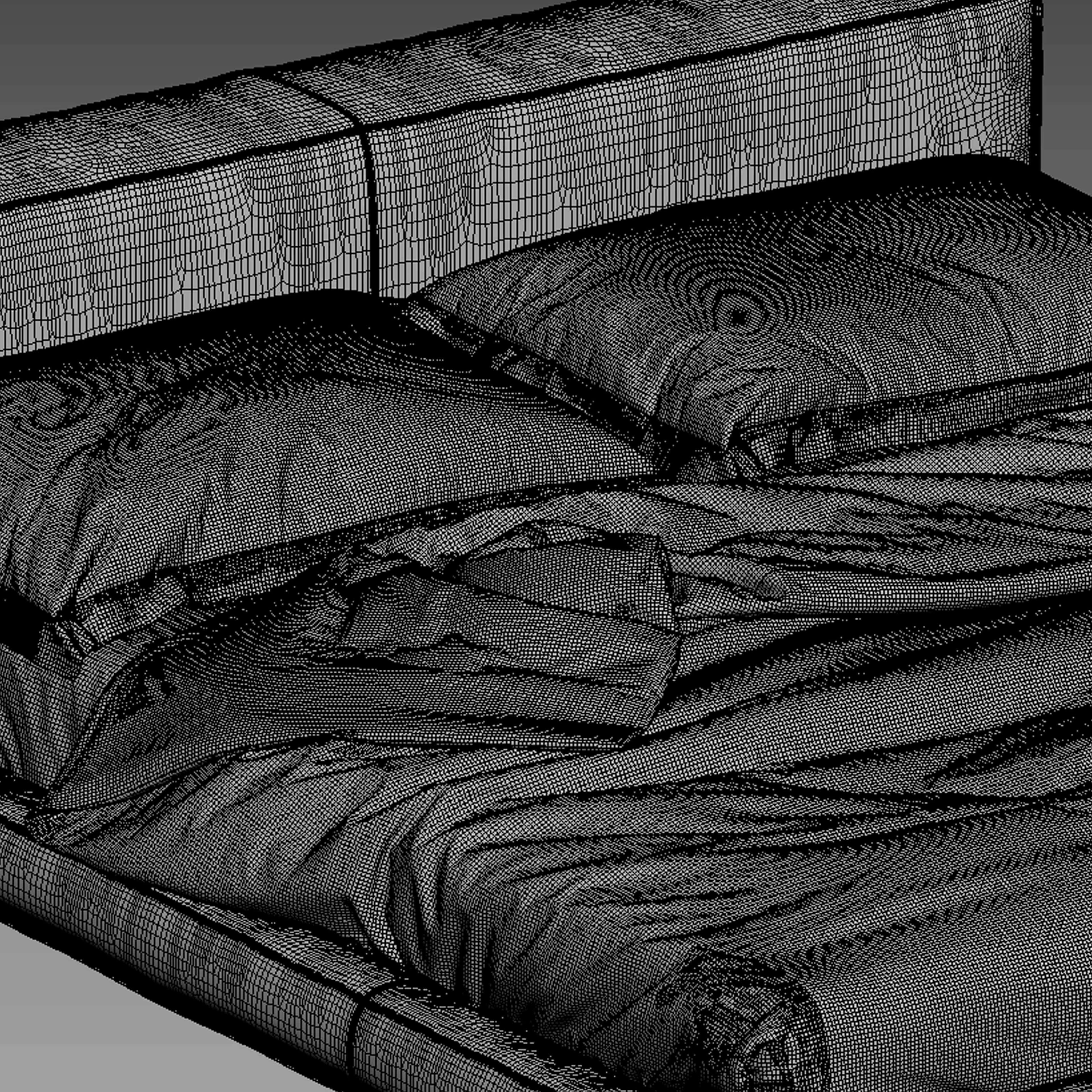 Baxter Budapest Bed VOL2 - 3D Model by sara-angel