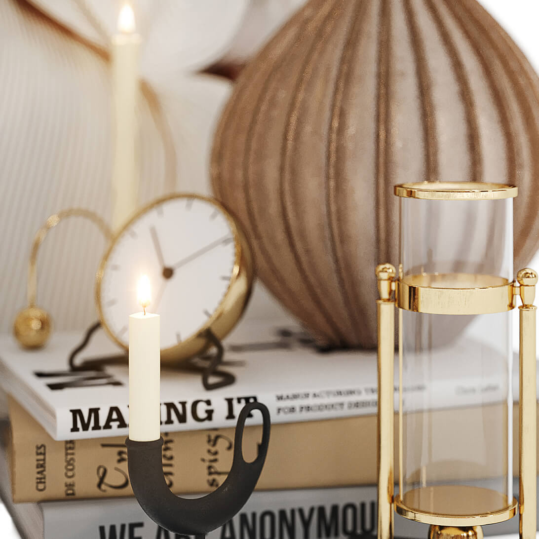 Decorative Set 123 - 3D Model by sara-angel