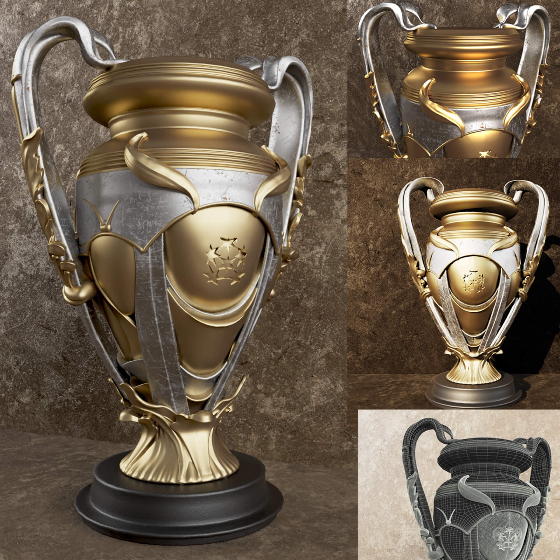 Exquisite Trophy - 3D Model by sara-angel