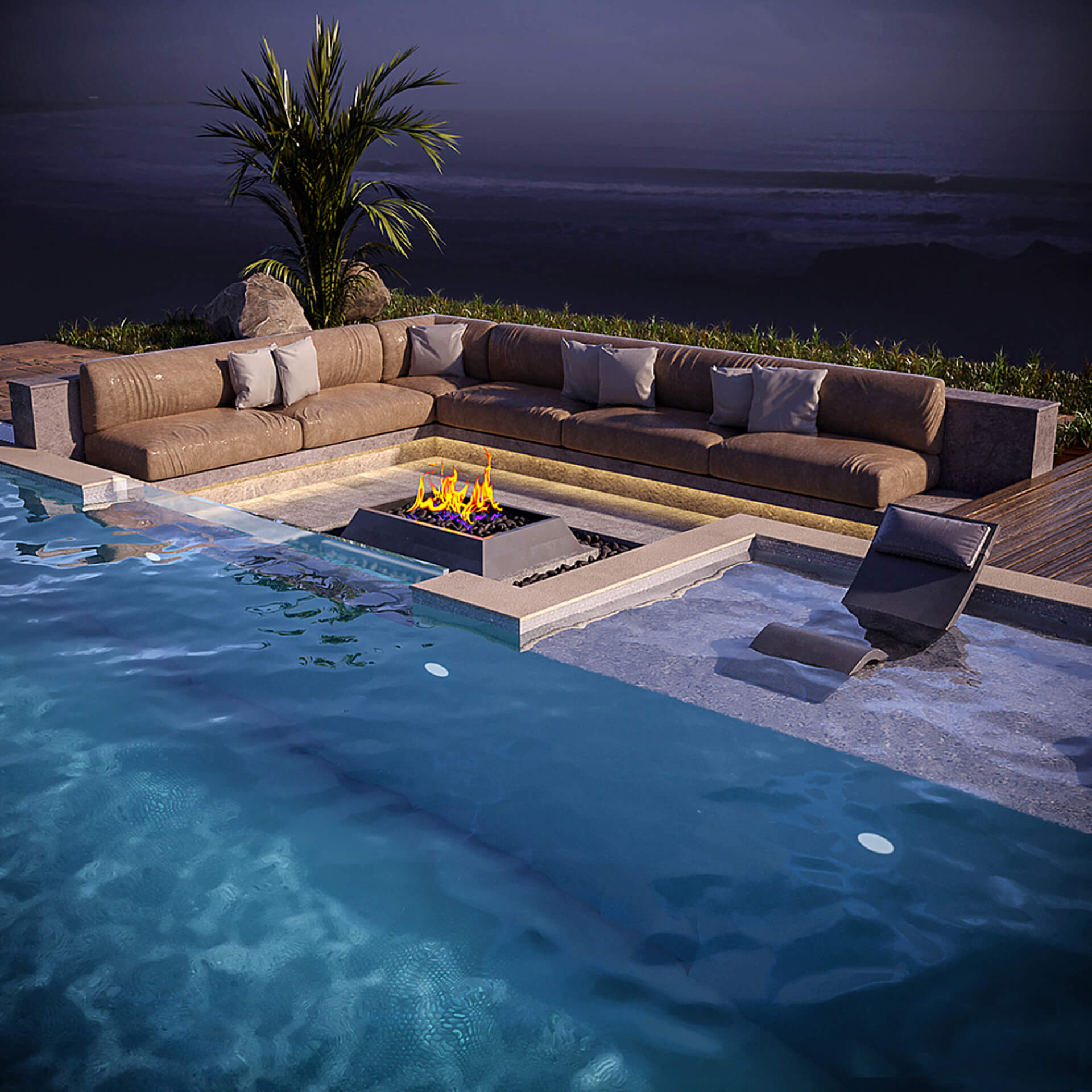 Swimming Pool 2 - 3D Model by sara-angel