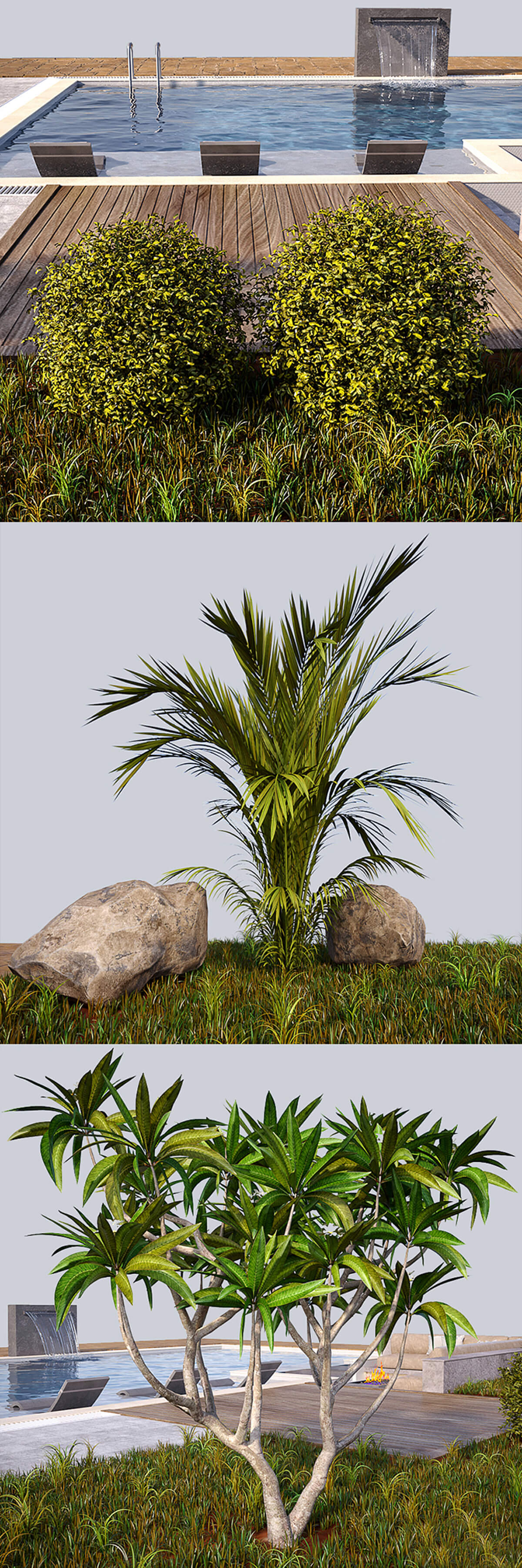 Swimming Pool 2 - 3D Model by sara-angel