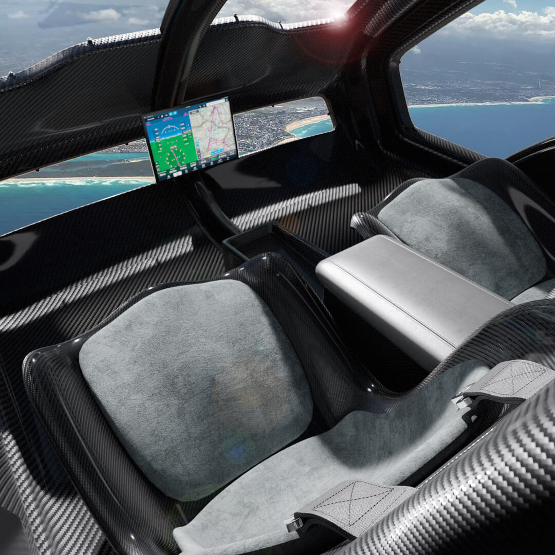 Workhorse Surefly Air Taxi - 3D Model by sara-angel