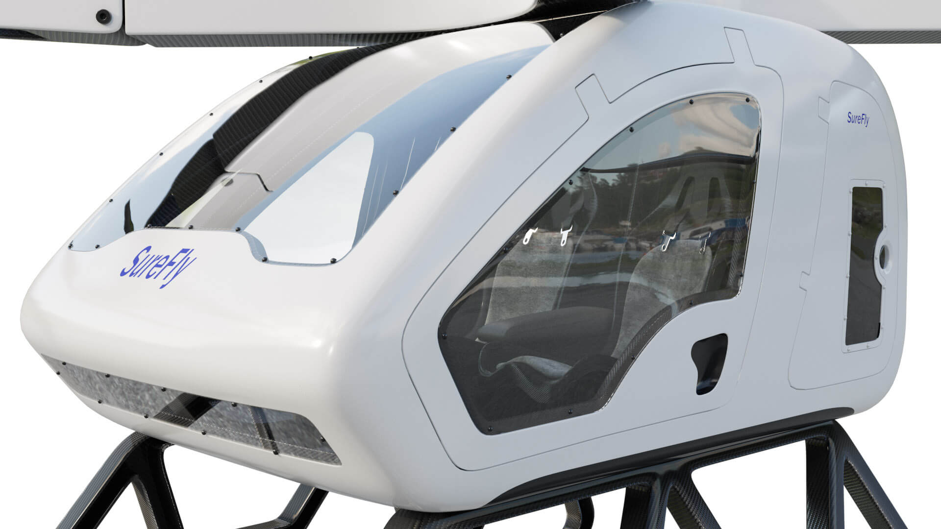 Workhorse Surefly Air Taxi - 3D Model by sara-angel