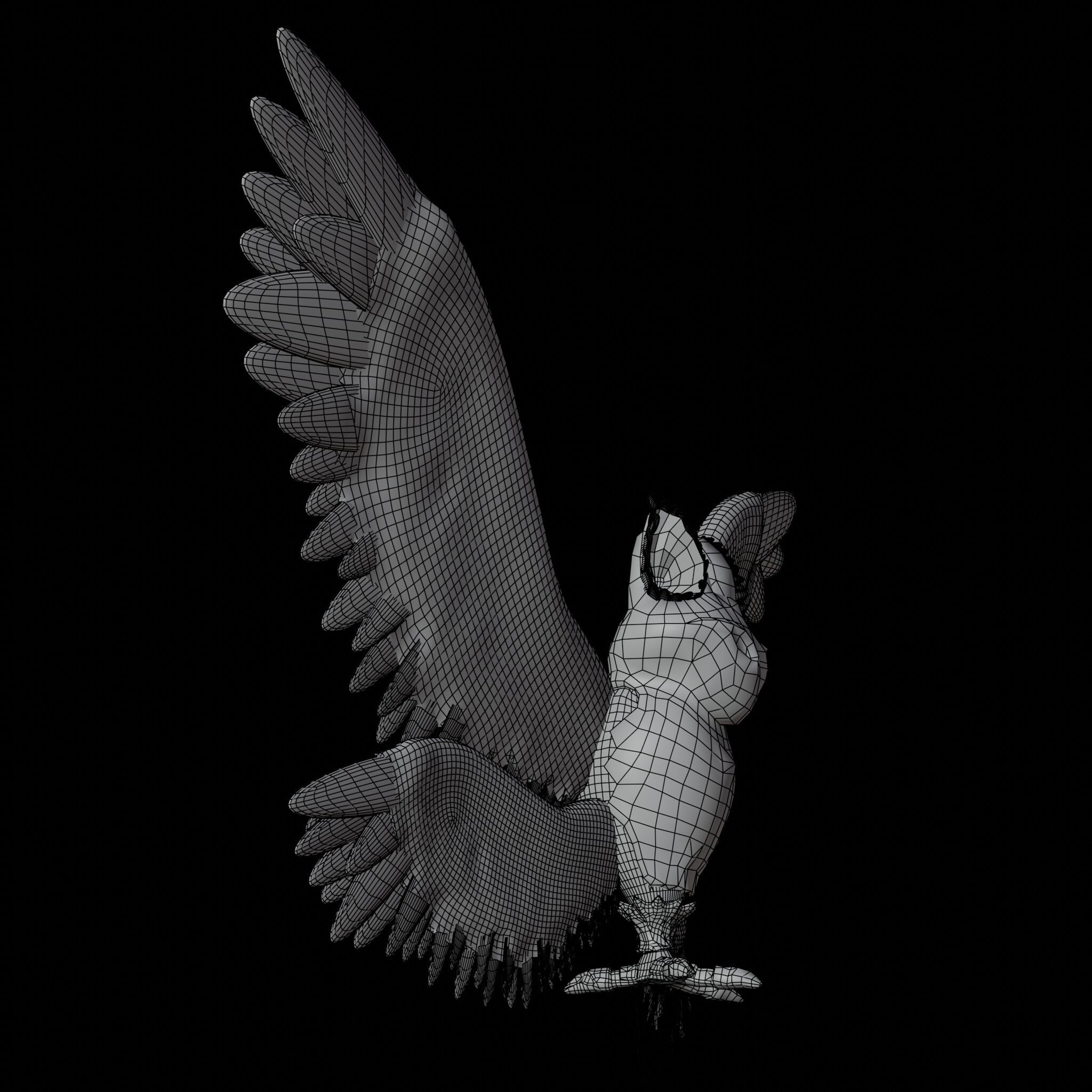 Angel Postman - 3D Model by Sasha_Kholostenko