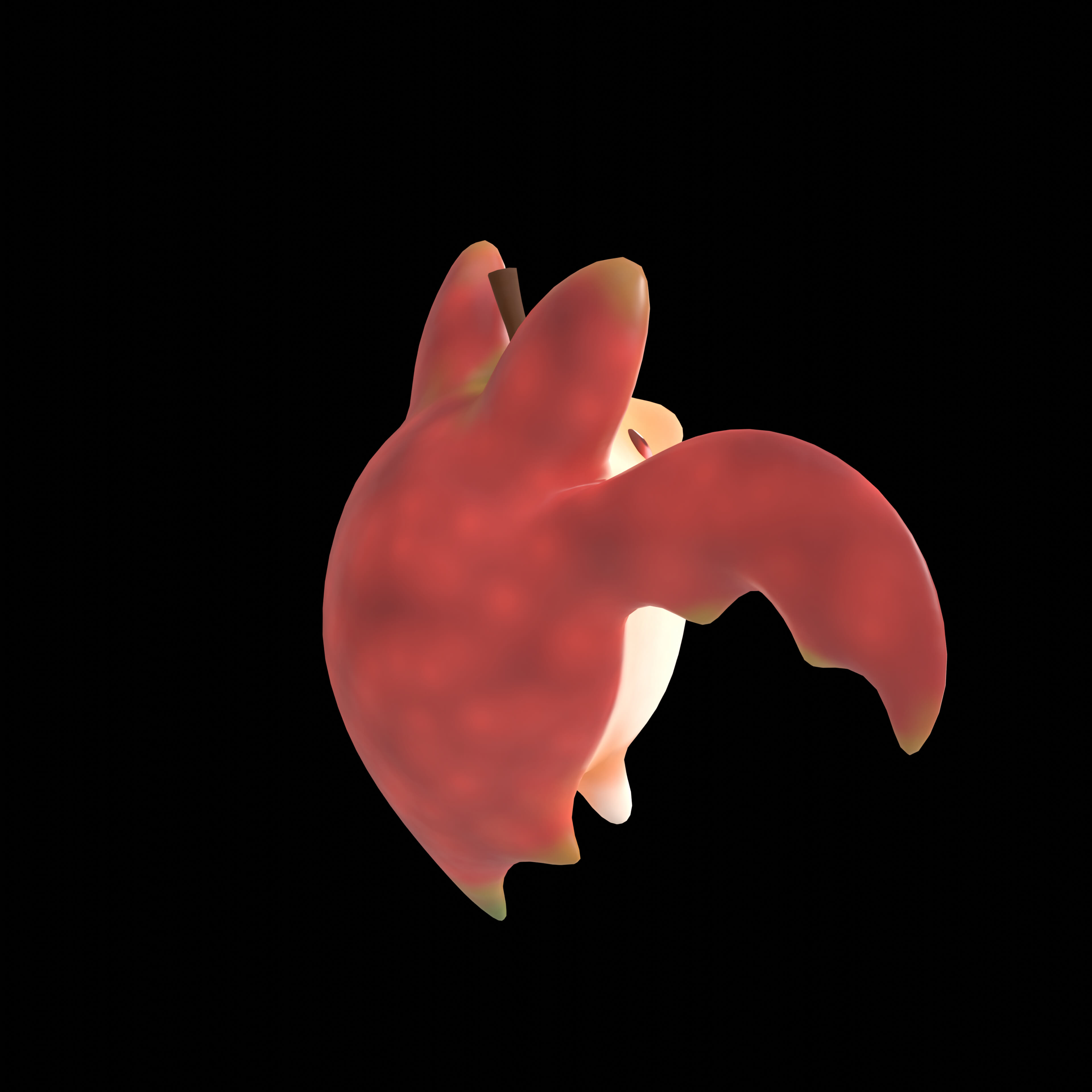 Apple Bat Pet - 3D Model by Sasha_Kholostenko