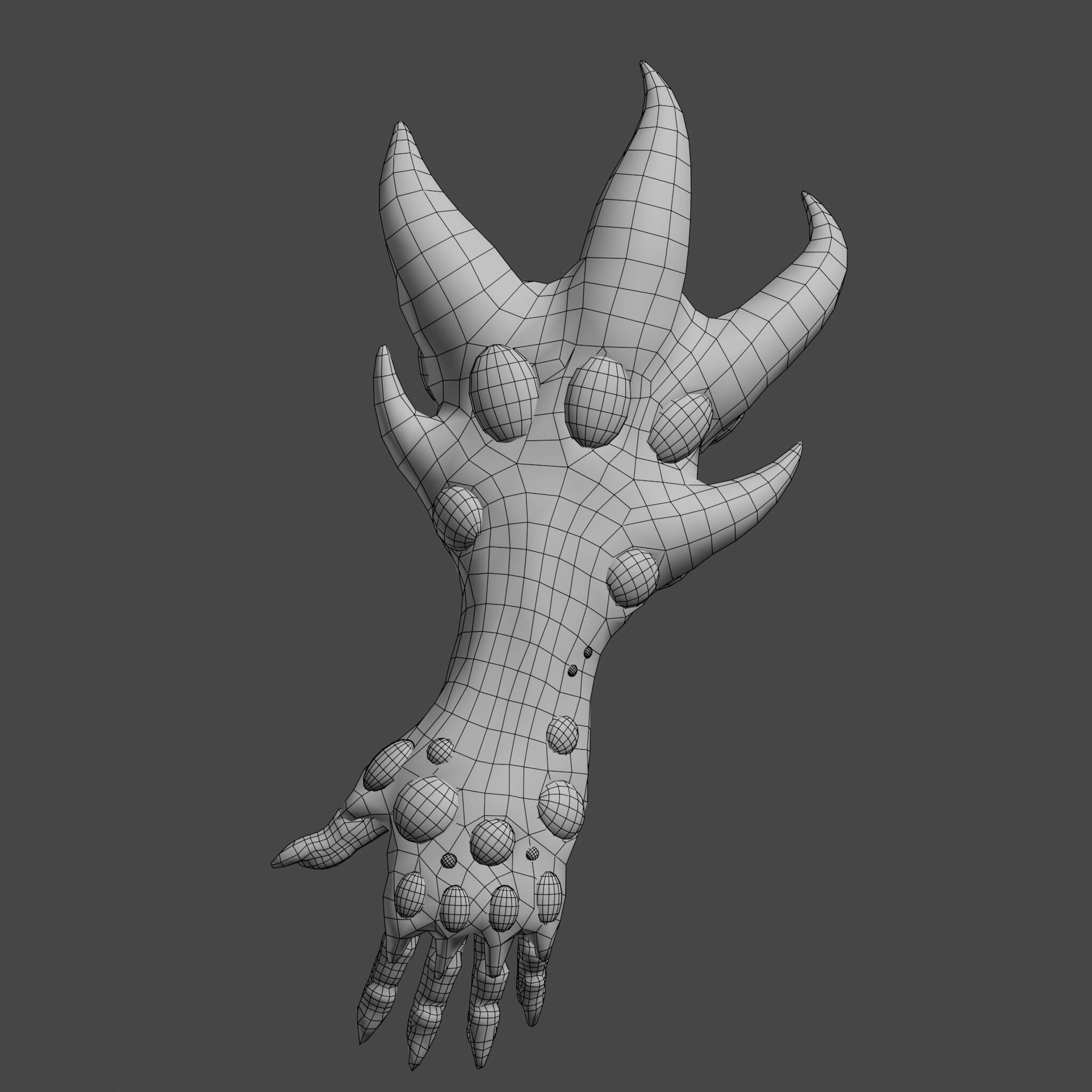 Armor Glove - 3D Model by Sasha_Kholostenko