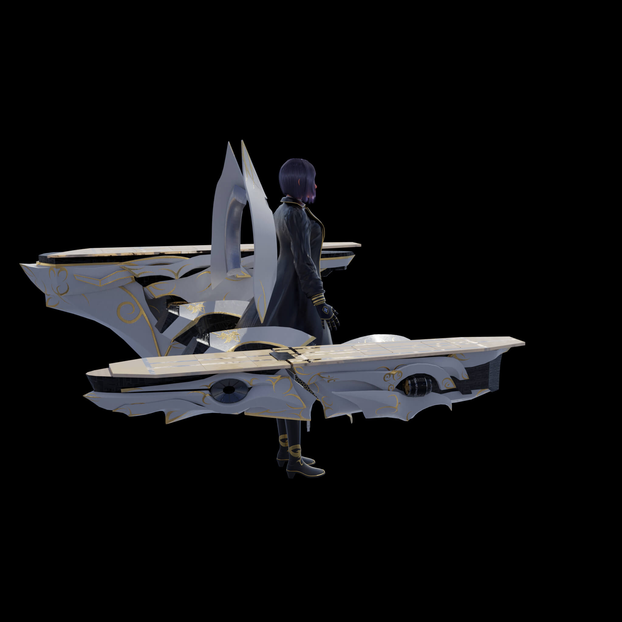 Azur Lane Bean - 3D Model by Sasha_Kholostenko