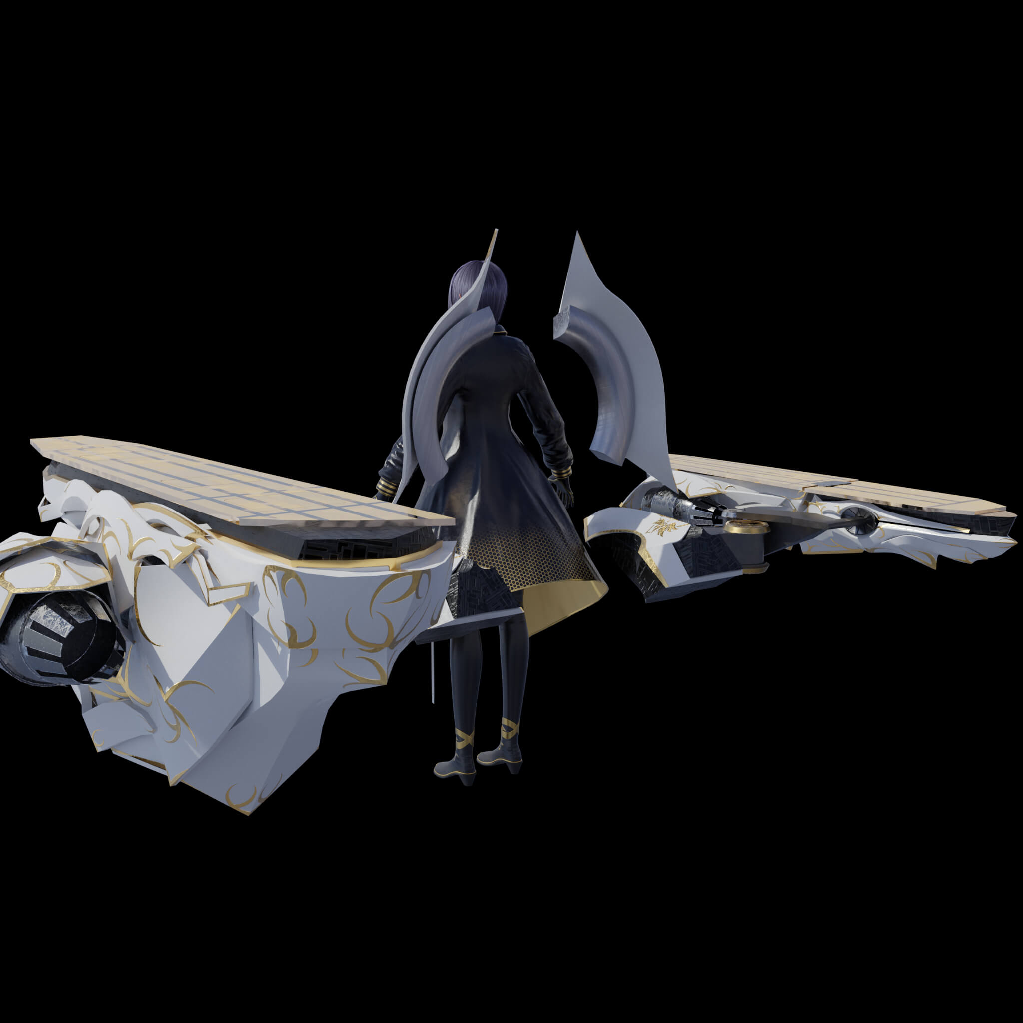 Azur Lane Bean - 3D Model by Sasha_Kholostenko