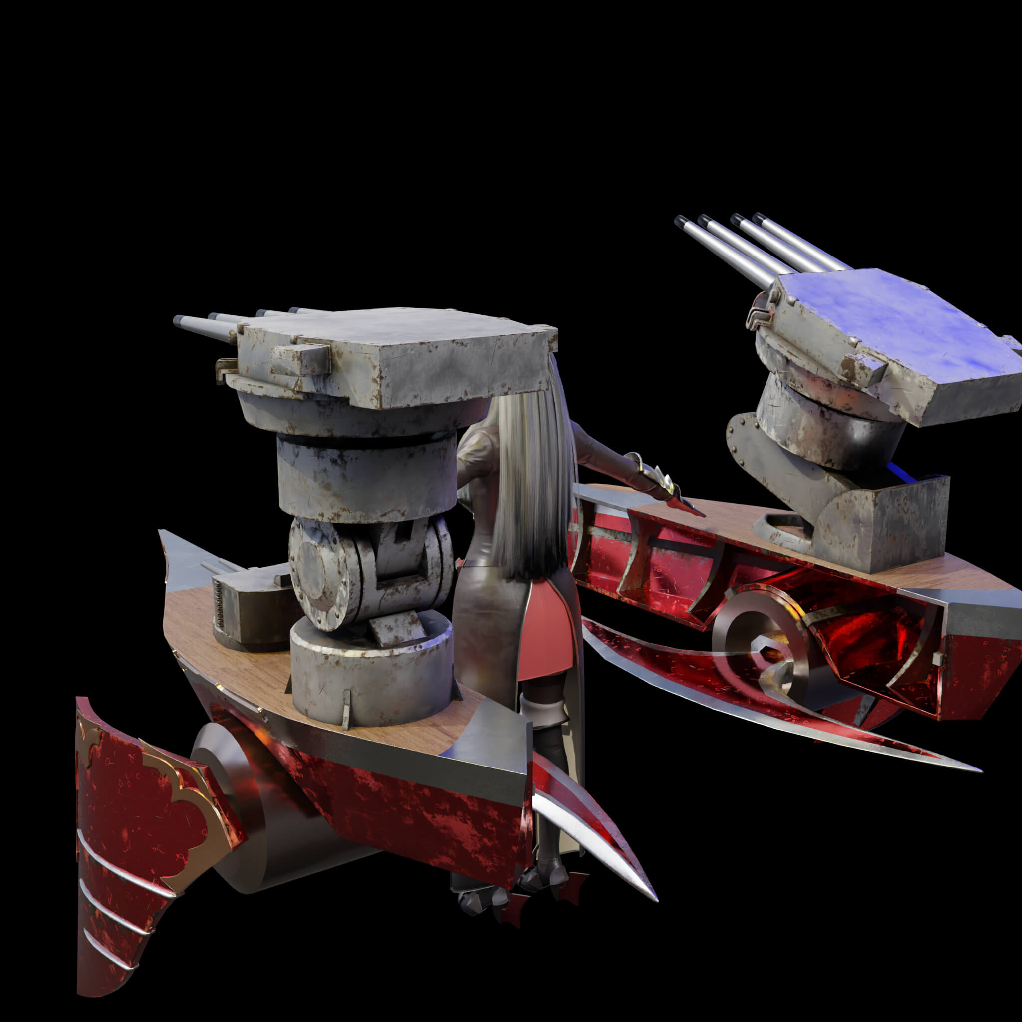 Azur Lane Dunkerque - 3D Model by Sasha_Kholostenko