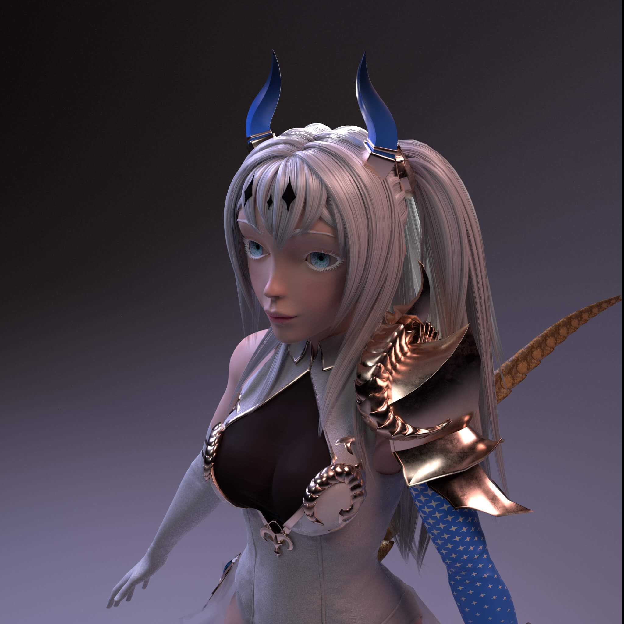 Azur Lane Suffren - 3D Model by Sasha_Kholostenko