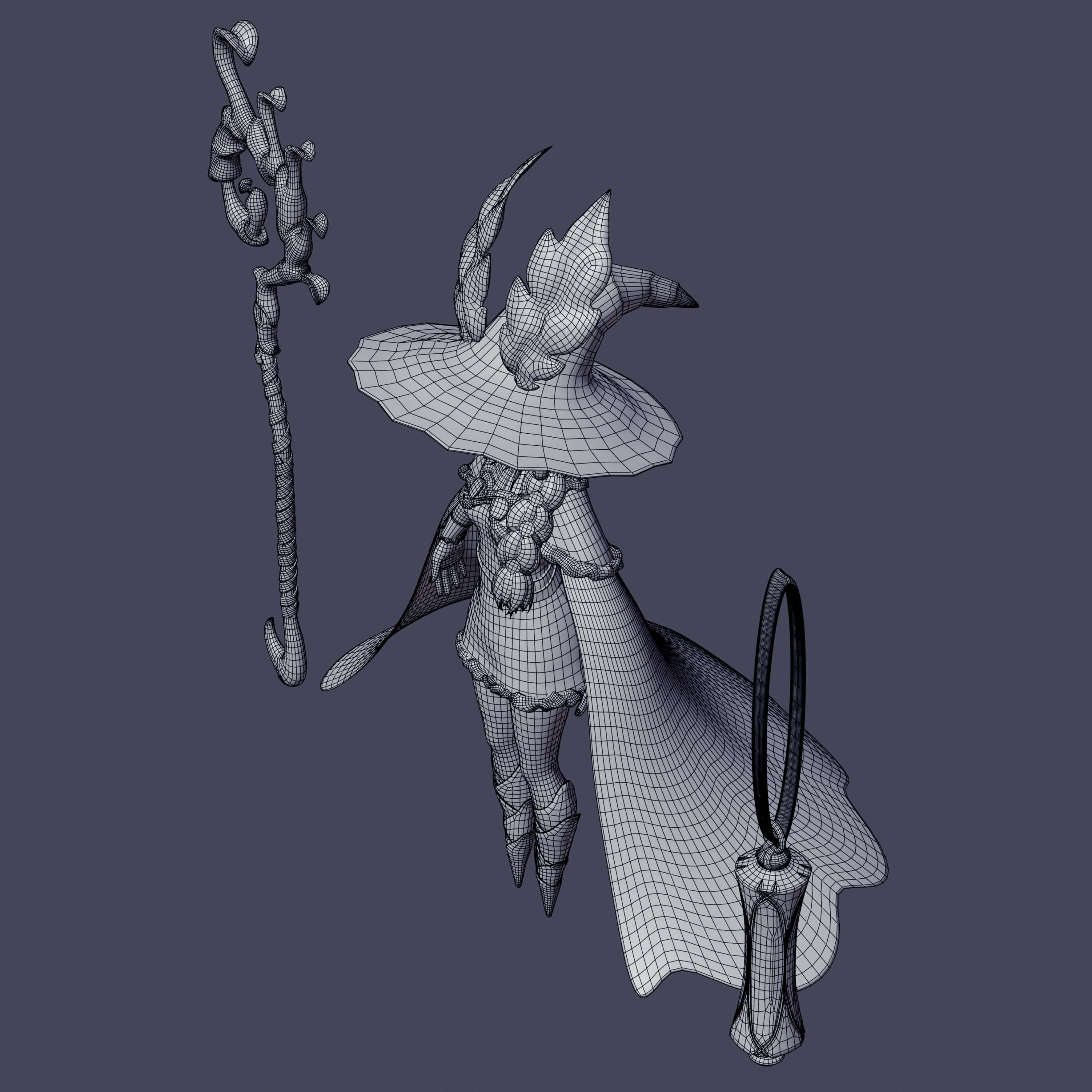 Fairy Witch - 3D Model by Sasha_Kholostenko