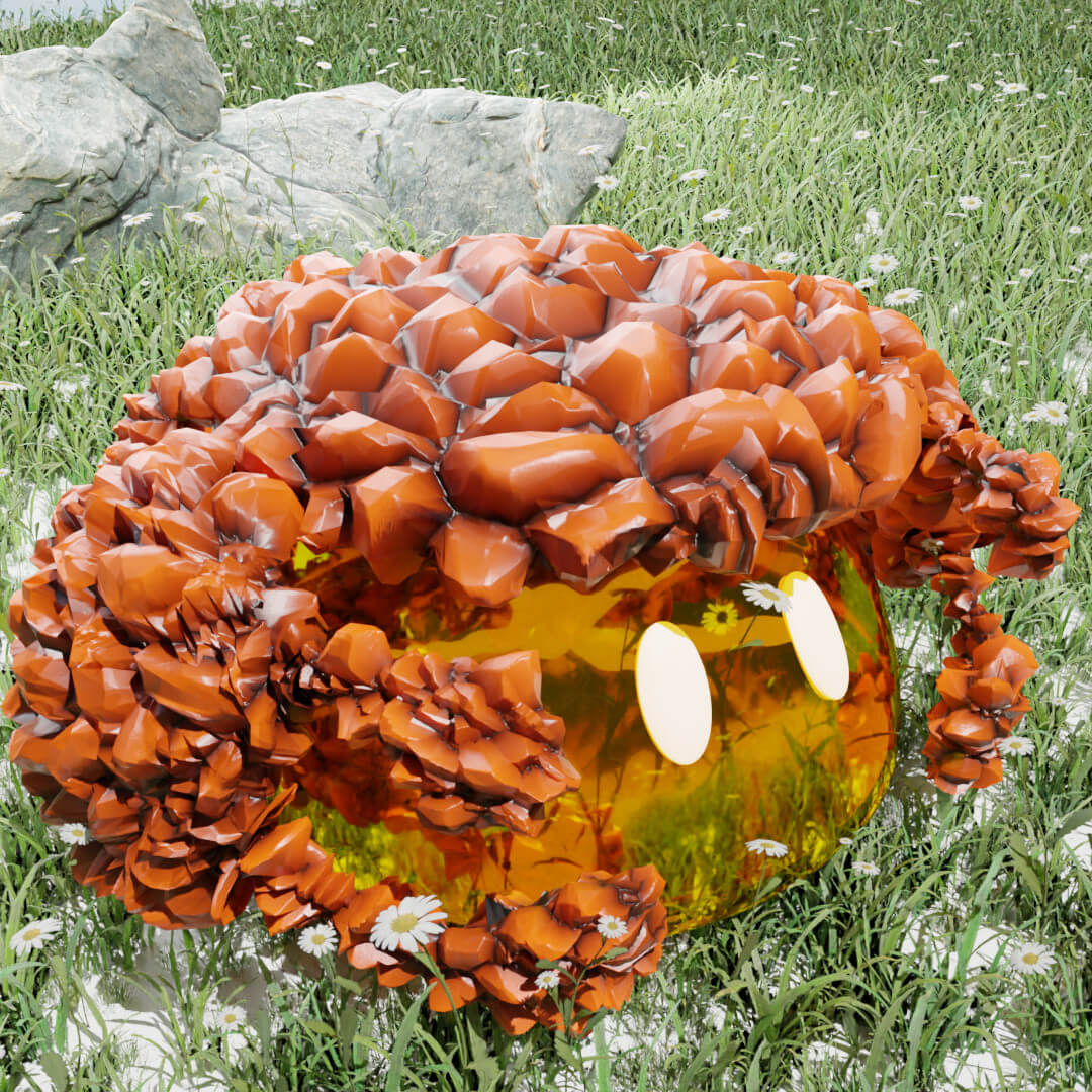 Stone-Geo-Slime 3D Model by Sasha_Kholostenko