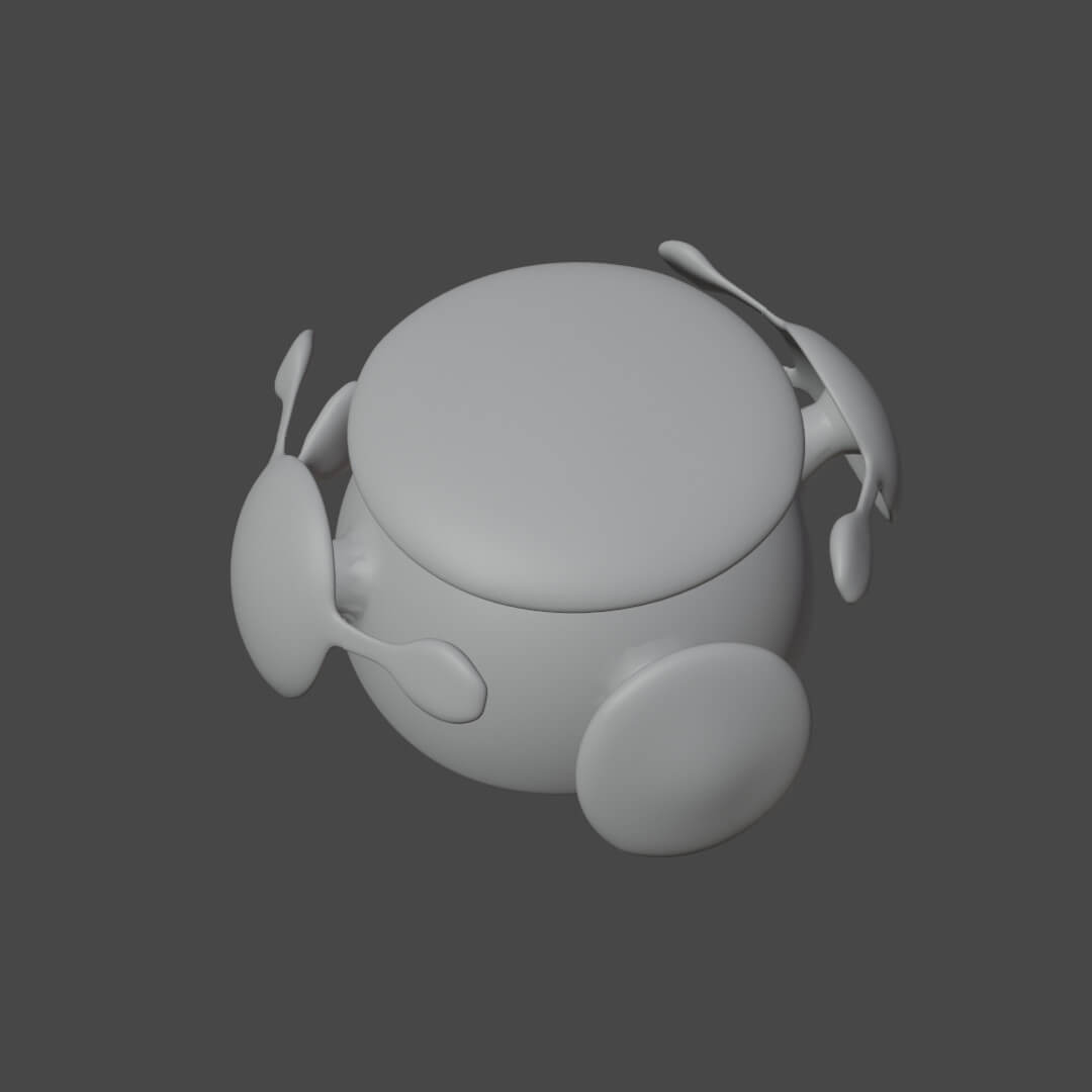 Stone-Geo-Slime 3D Model by Sasha_Kholostenko