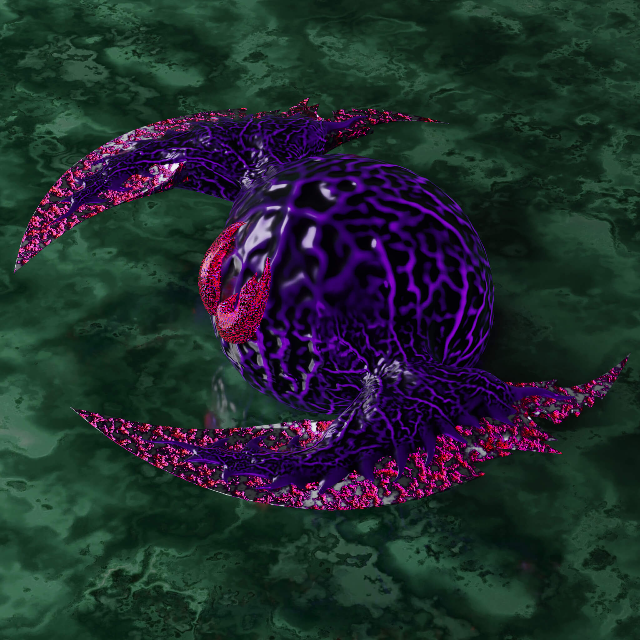 Hunter Slime - 3D Model by Sasha_Kholostenko