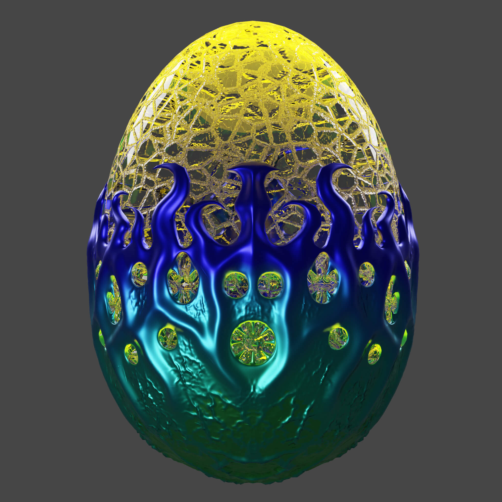 Luminous Egg - 3D Model by Sasha_Kholostenko