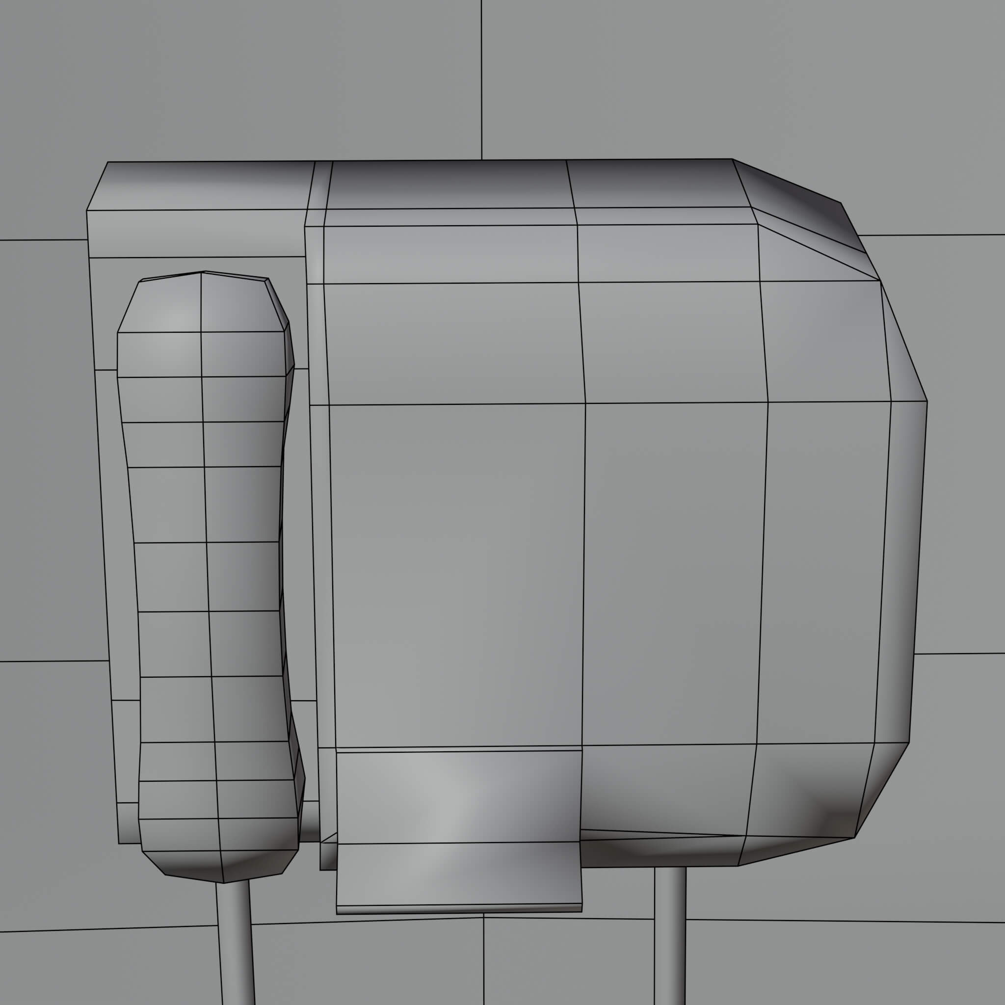 Rust Payphone - 3D Model by Sasha_Kholostenko