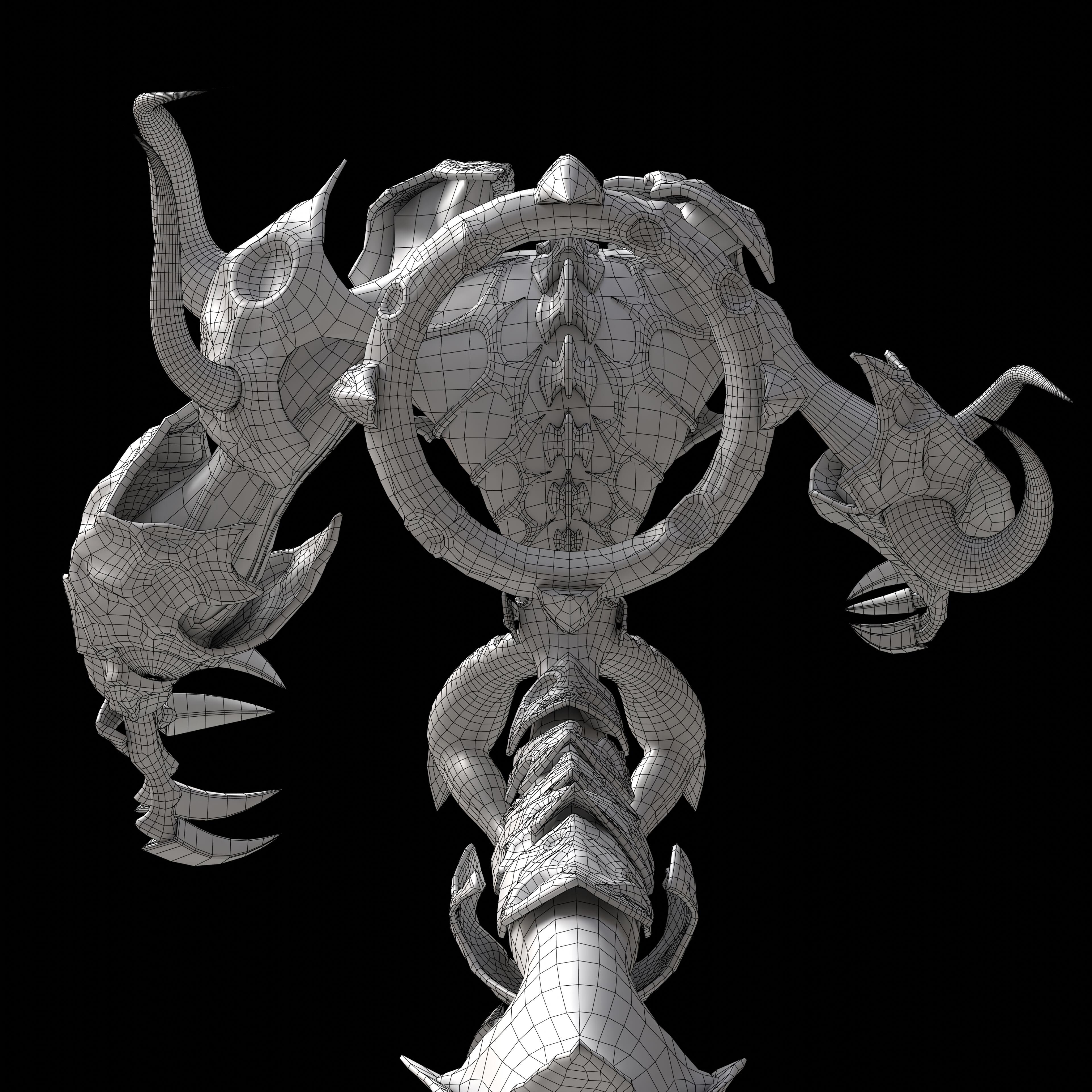 In The Shadow of The Moon - 3D Model by Sasha_Kholostenko