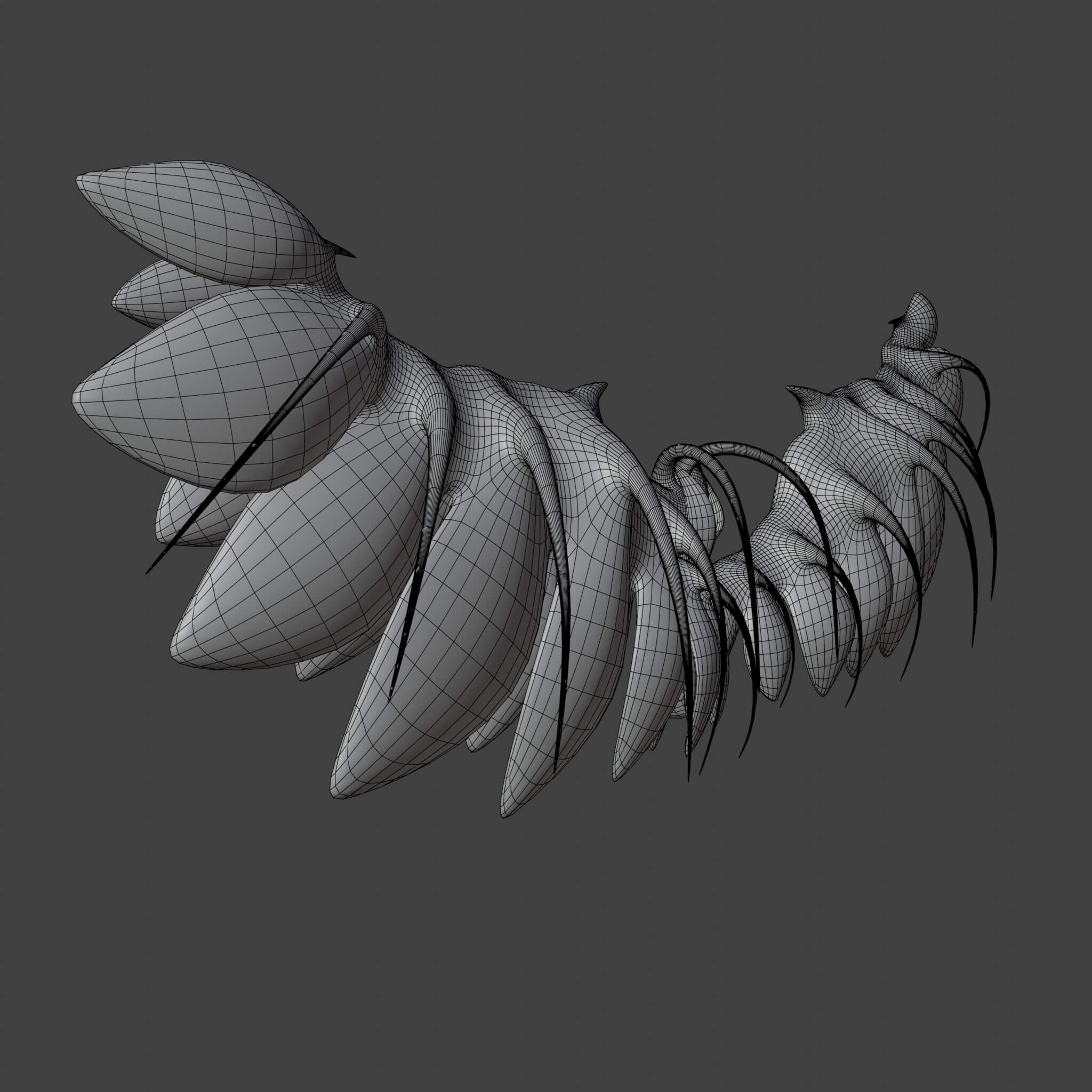 Space Bat - 3D Model by Sasha_Kholostenko