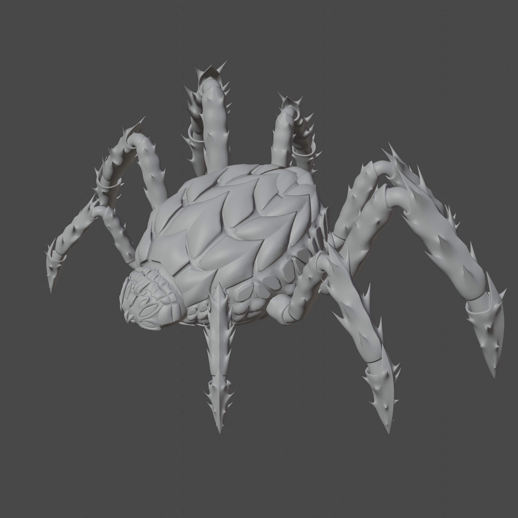 The Cave Spider - 3D Model by Sasha_Kholostenko
