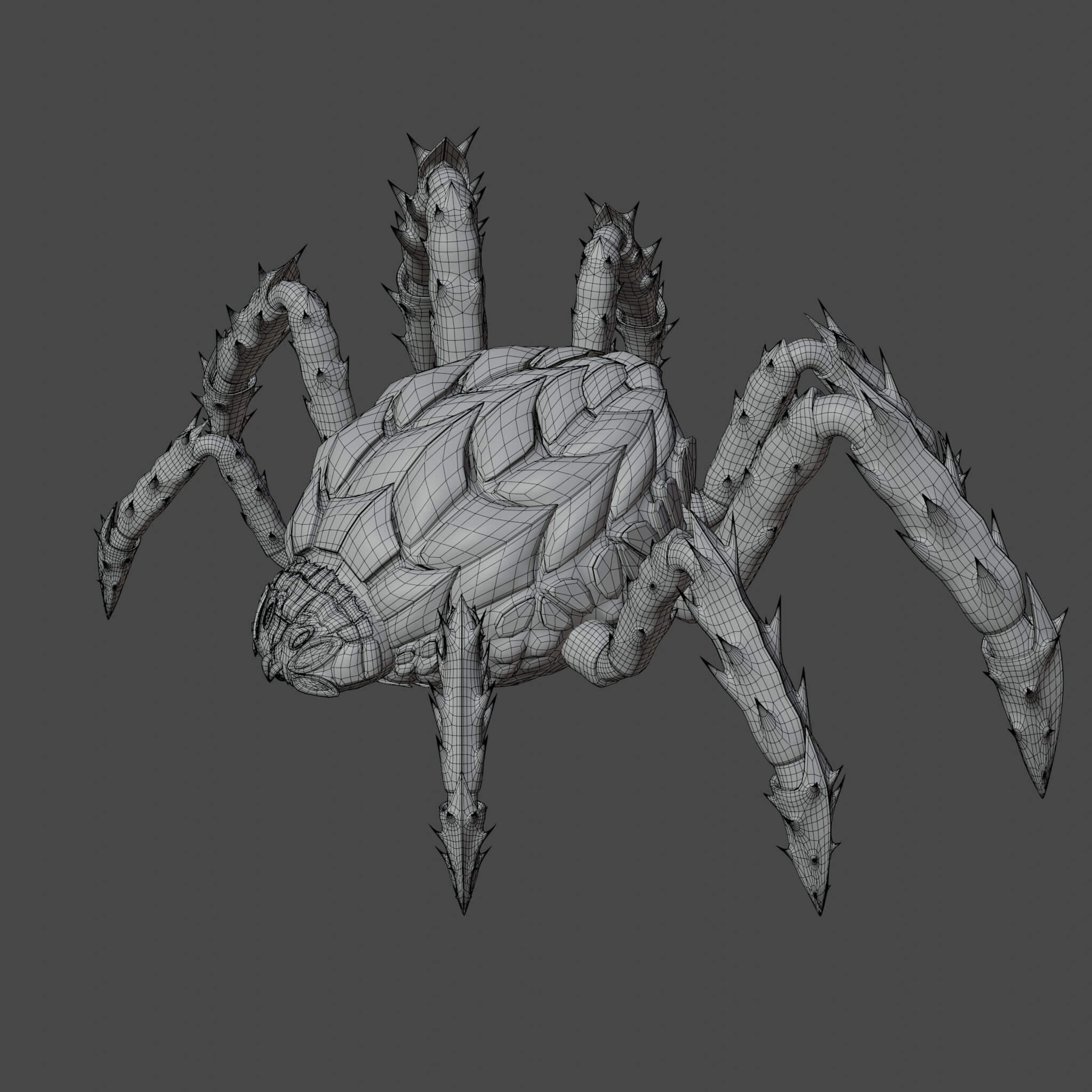 The Cave Spider - 3D Model by Sasha_Kholostenko