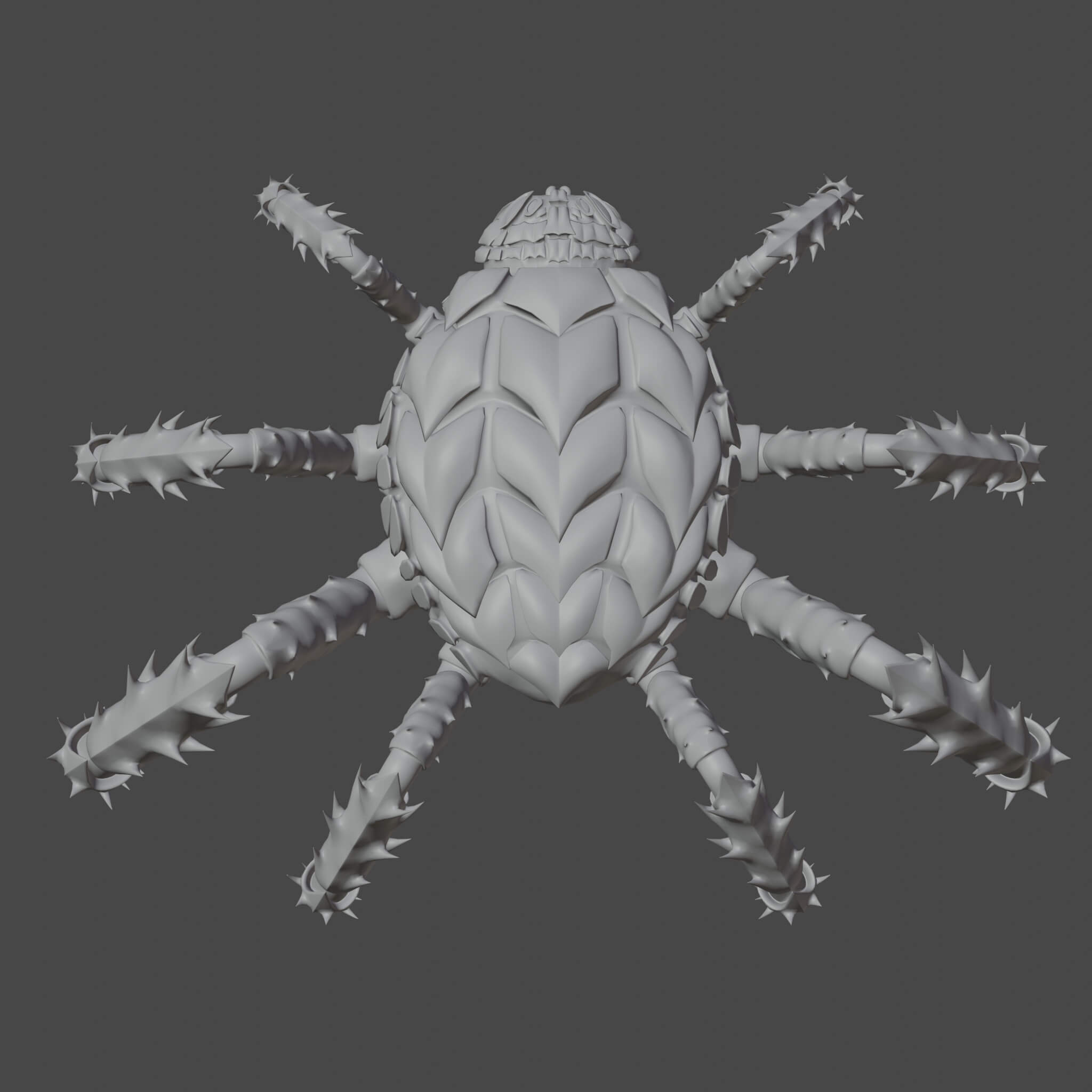 The Cave Spider - 3D Model by Sasha_Kholostenko
