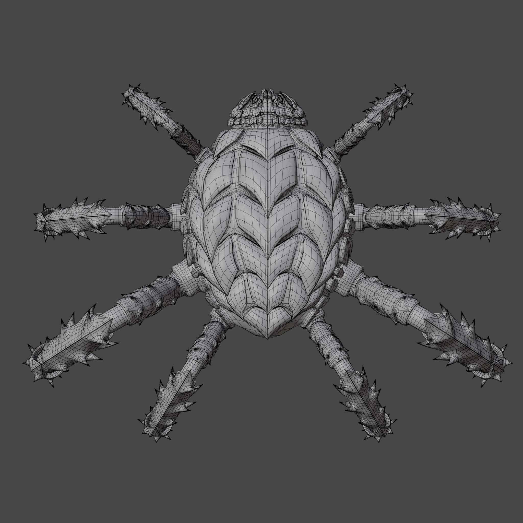 The Cave Spider - 3D Model by Sasha_Kholostenko