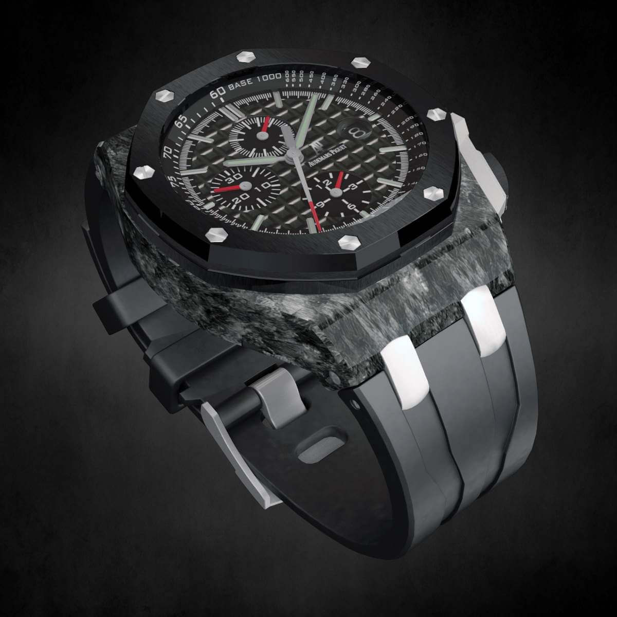Audemars Piguet Watch - 3D Model by SashaHerZ