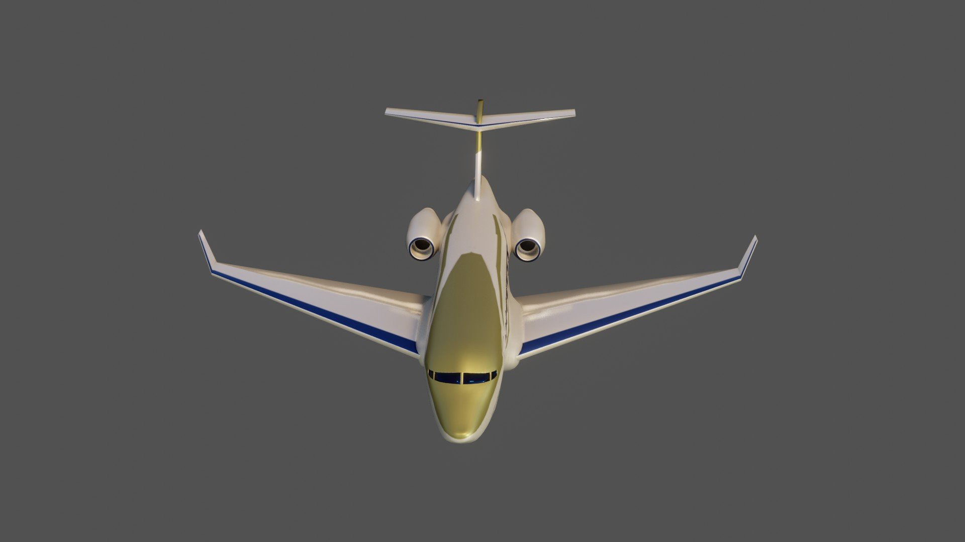 Aeroplane - 3D Model by sathak