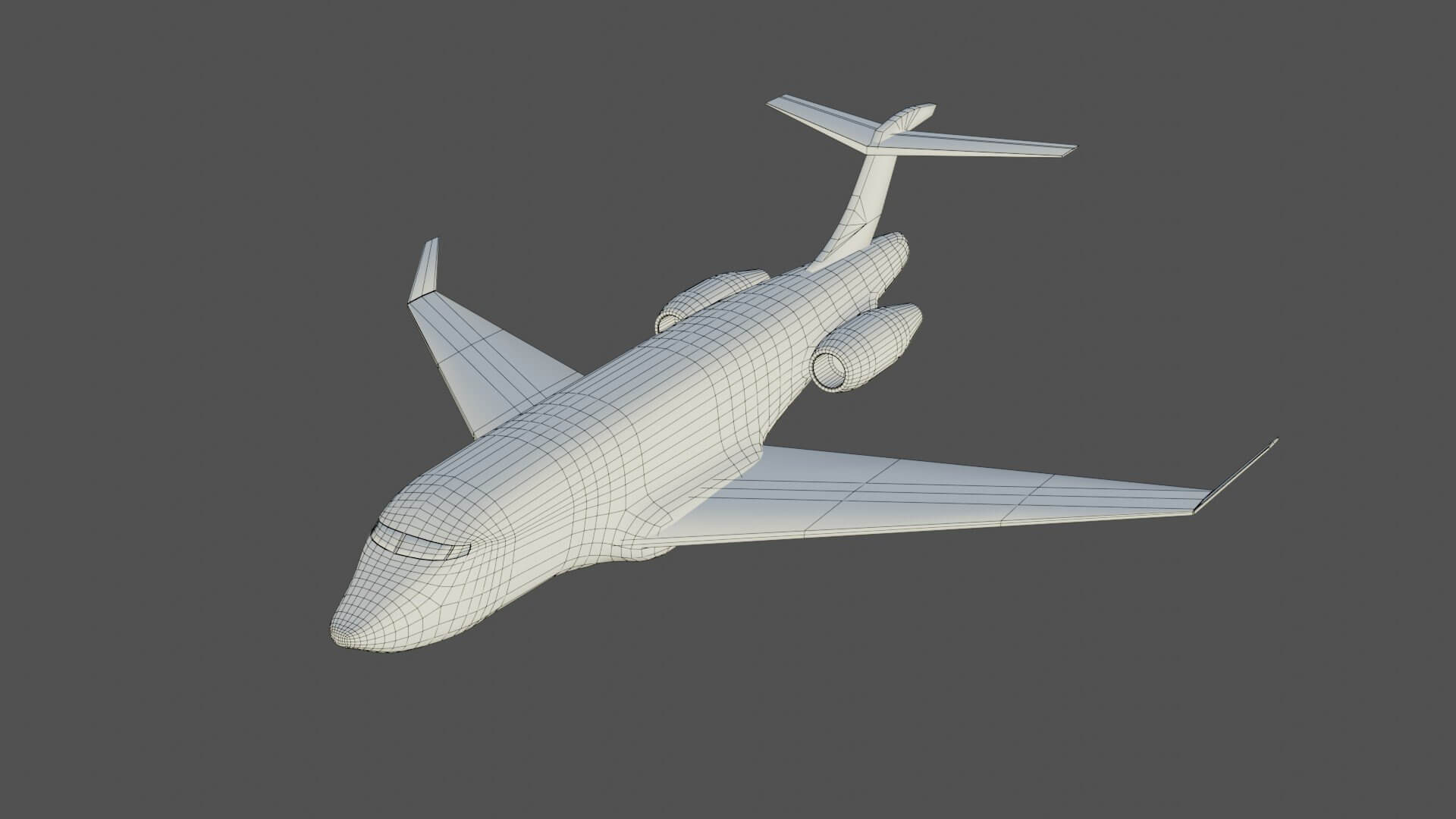 Aeroplane - 3D Model by sathak