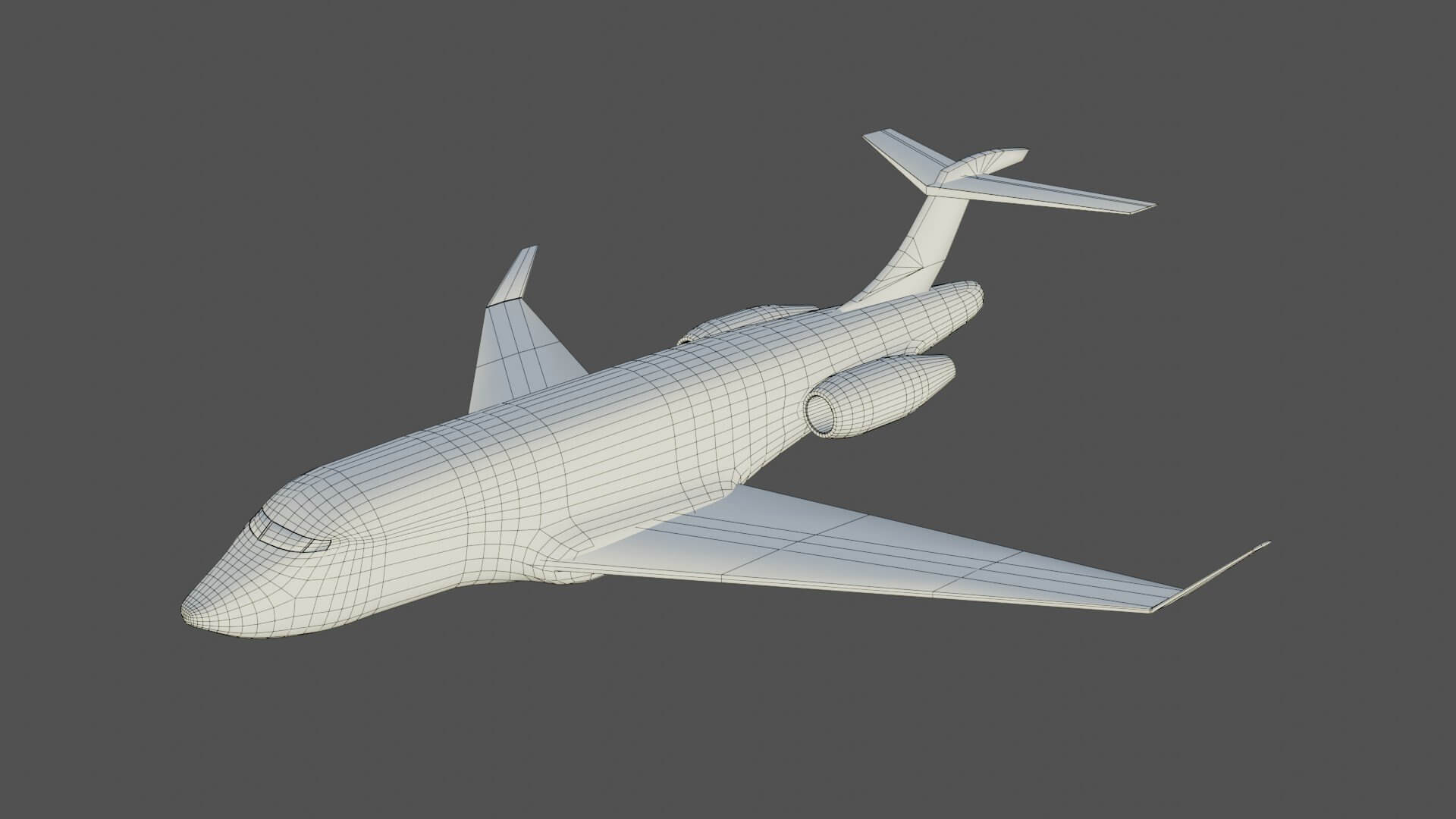 Aeroplane - 3D Model by sathak