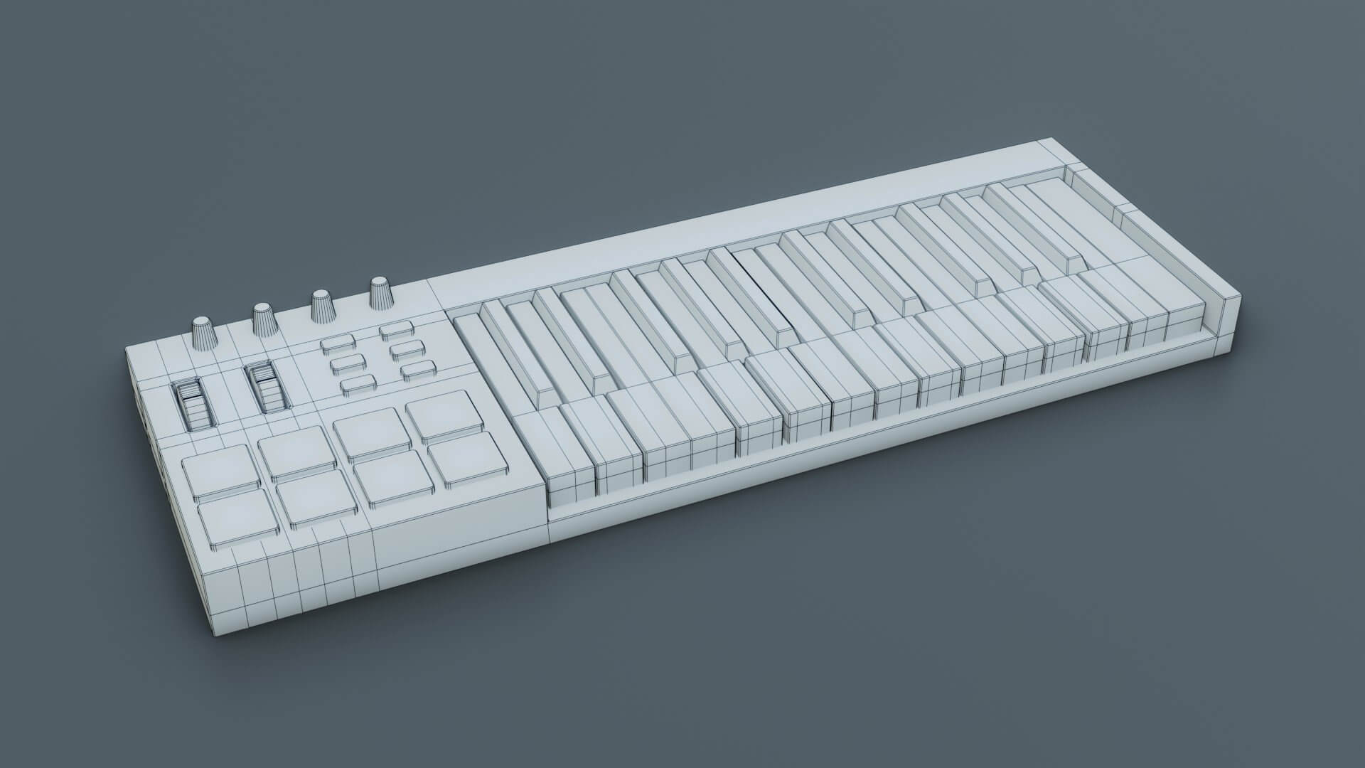 Alesis MIDI Keyboard - 3D Model by sathak
