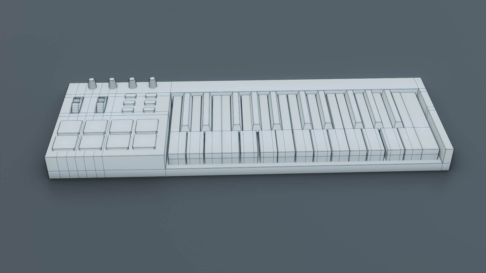 Alesis MIDI Keyboard - 3D Model by sathak