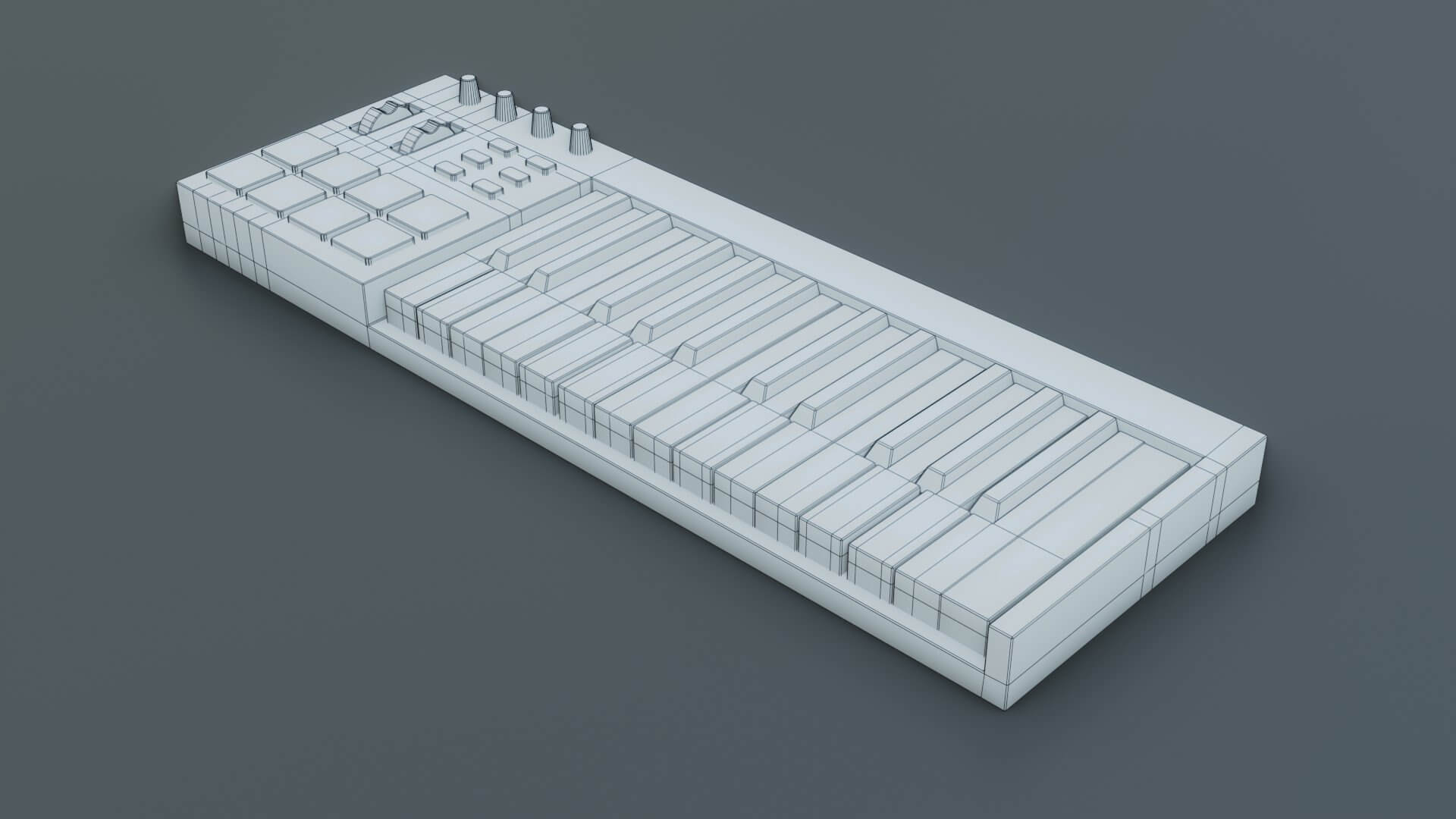 Alesis MIDI Keyboard - 3D Model by sathak