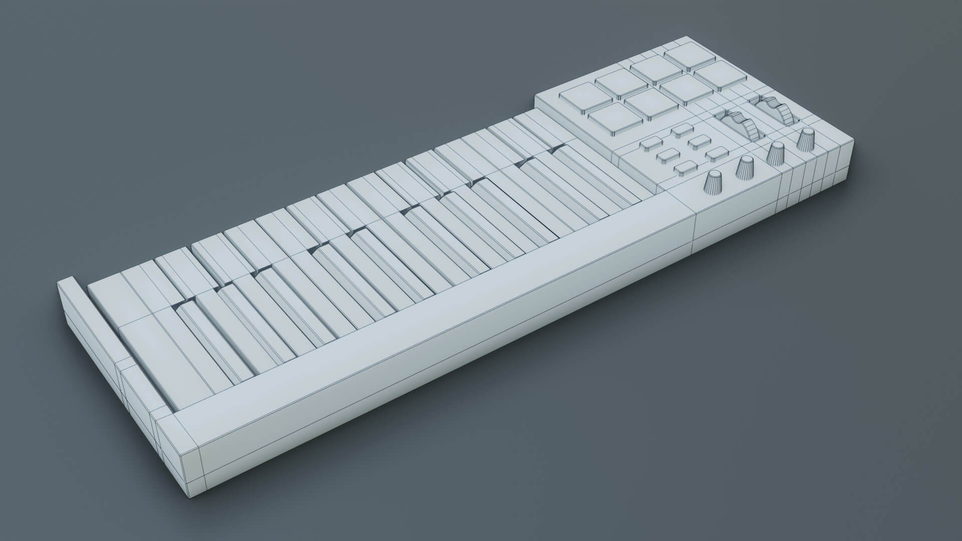 Alesis MIDI Keyboard - 3D Model by sathak