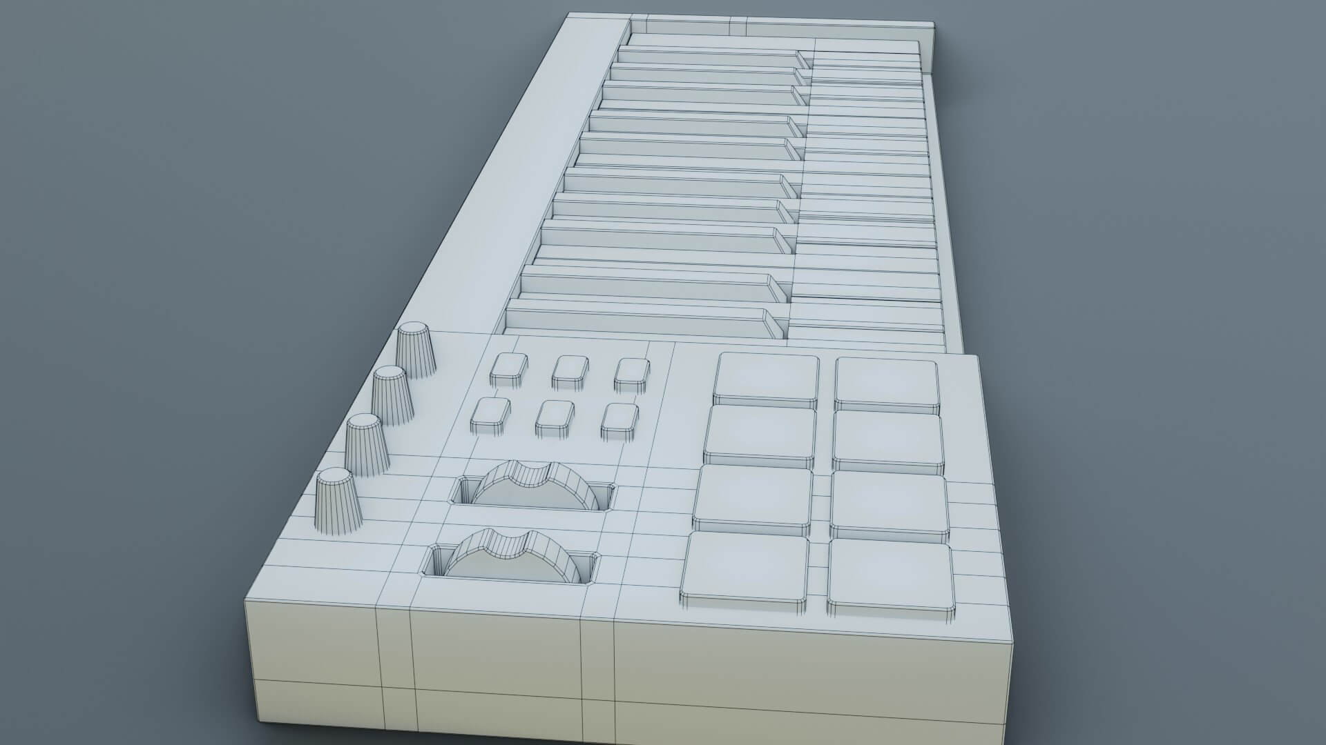 Alesis MIDI Keyboard - 3D Model by sathak