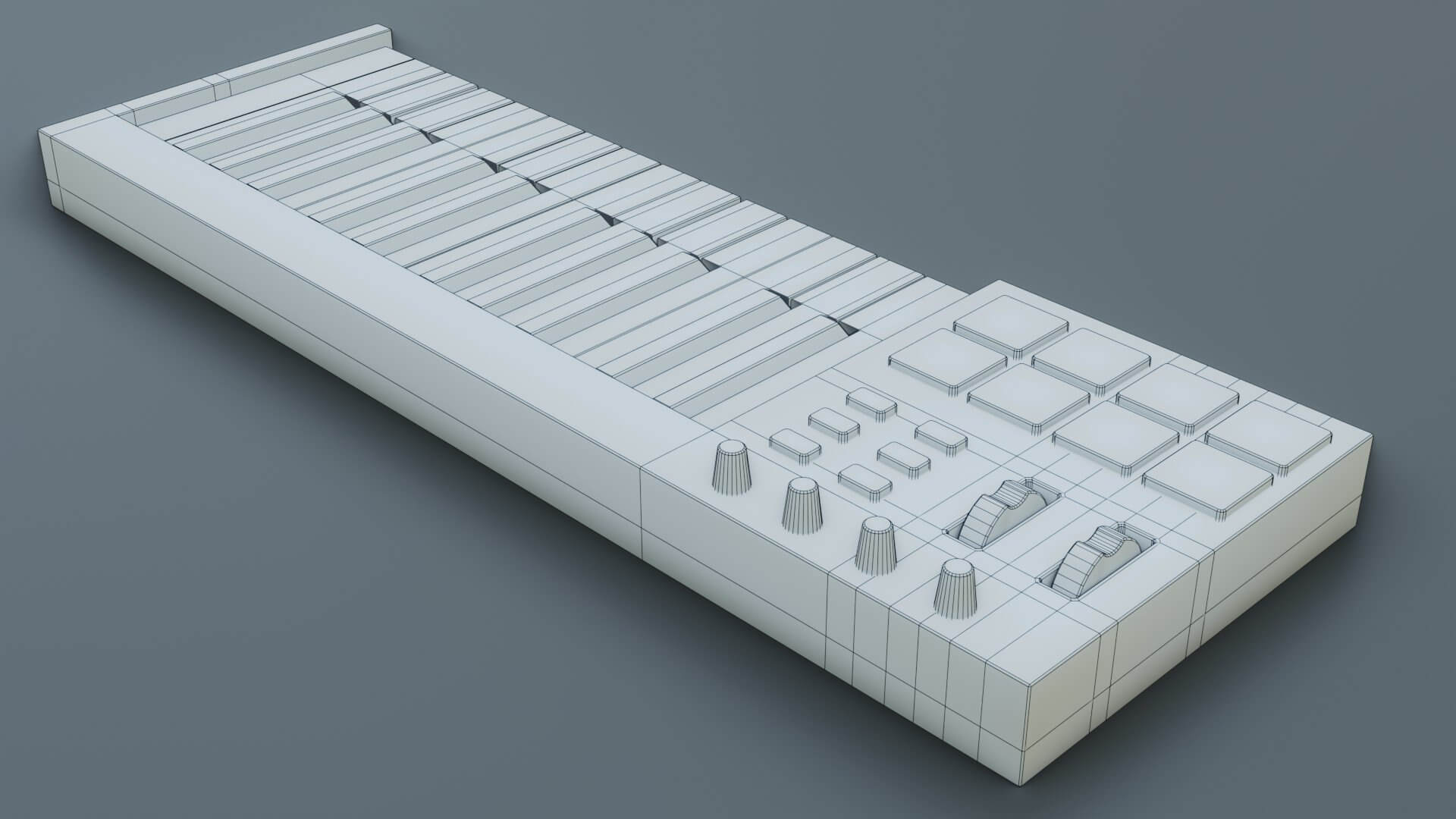 Alesis MIDI Keyboard - 3D Model by sathak