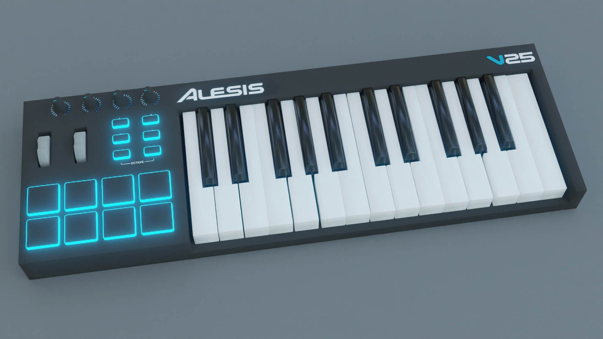 Alesis MIDI Keyboard - 3D Model by sathak