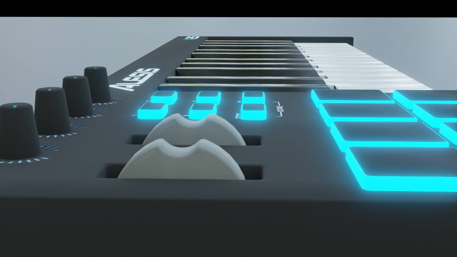 Alesis MIDI Keyboard - 3D Model by sathak