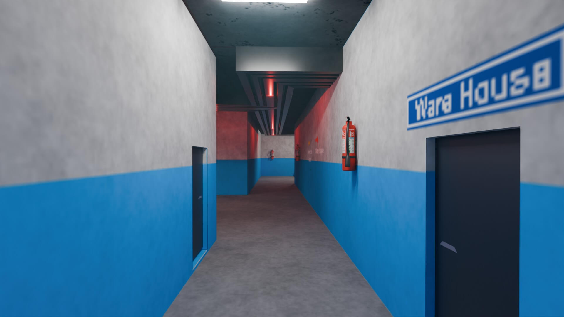 Basement Area - Low Poly - Game Ready - PBR 3D Model by sathak