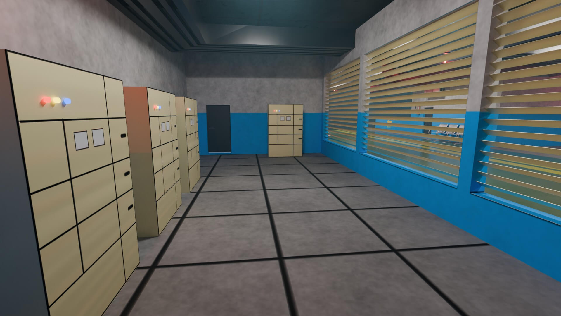 Basement Area - Low Poly - Game Ready - PBR 3D Model by sathak