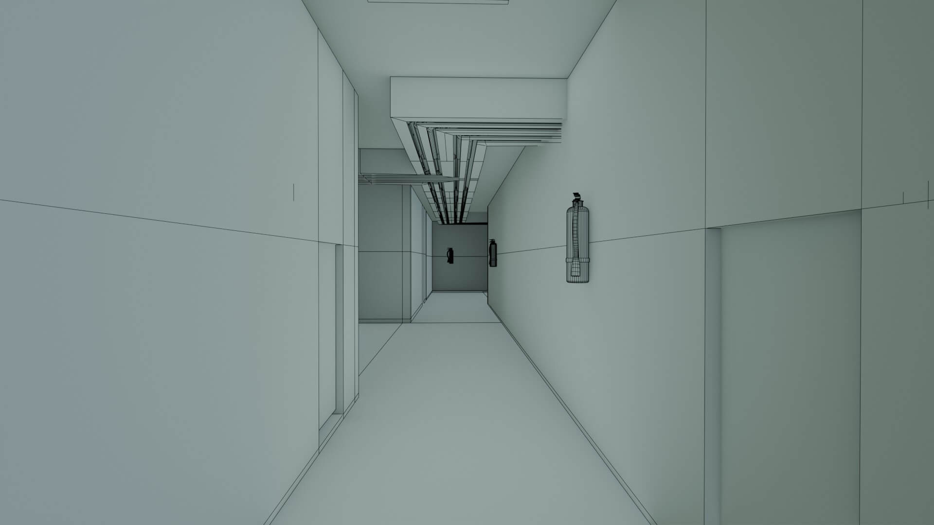 Basement Area - Low Poly - Game Ready - PBR 3D Model by sathak