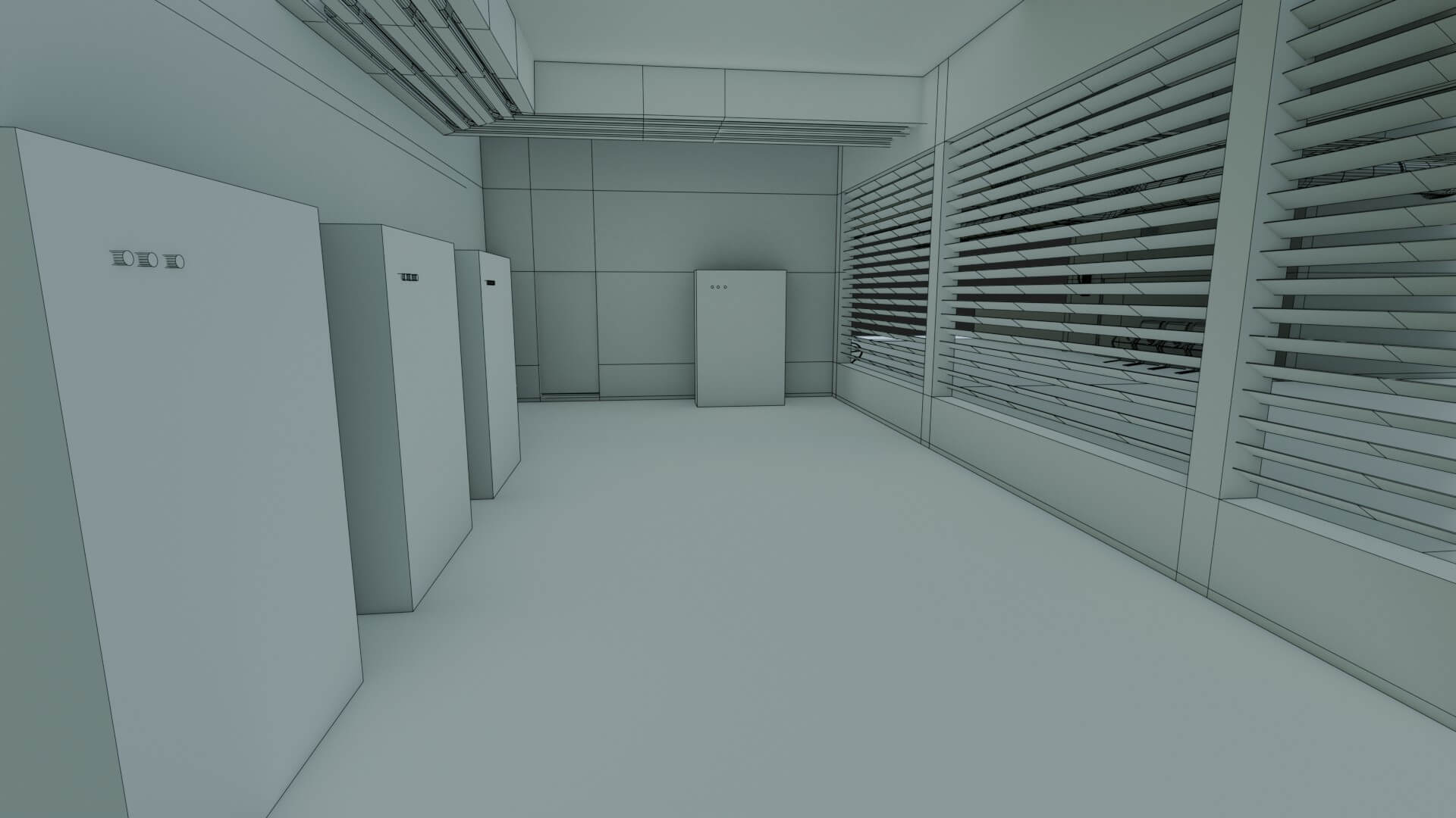 Basement Area - Low Poly - Game Ready - PBR 3D Model by sathak