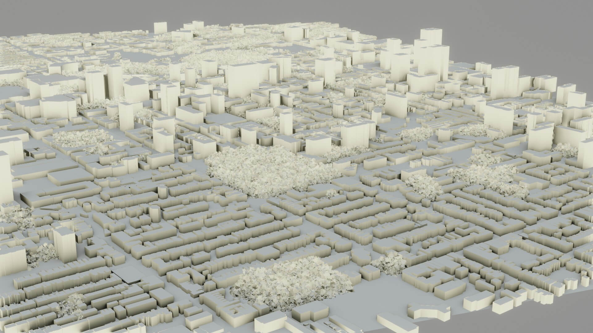 Cityscape - 3D Model by sathak