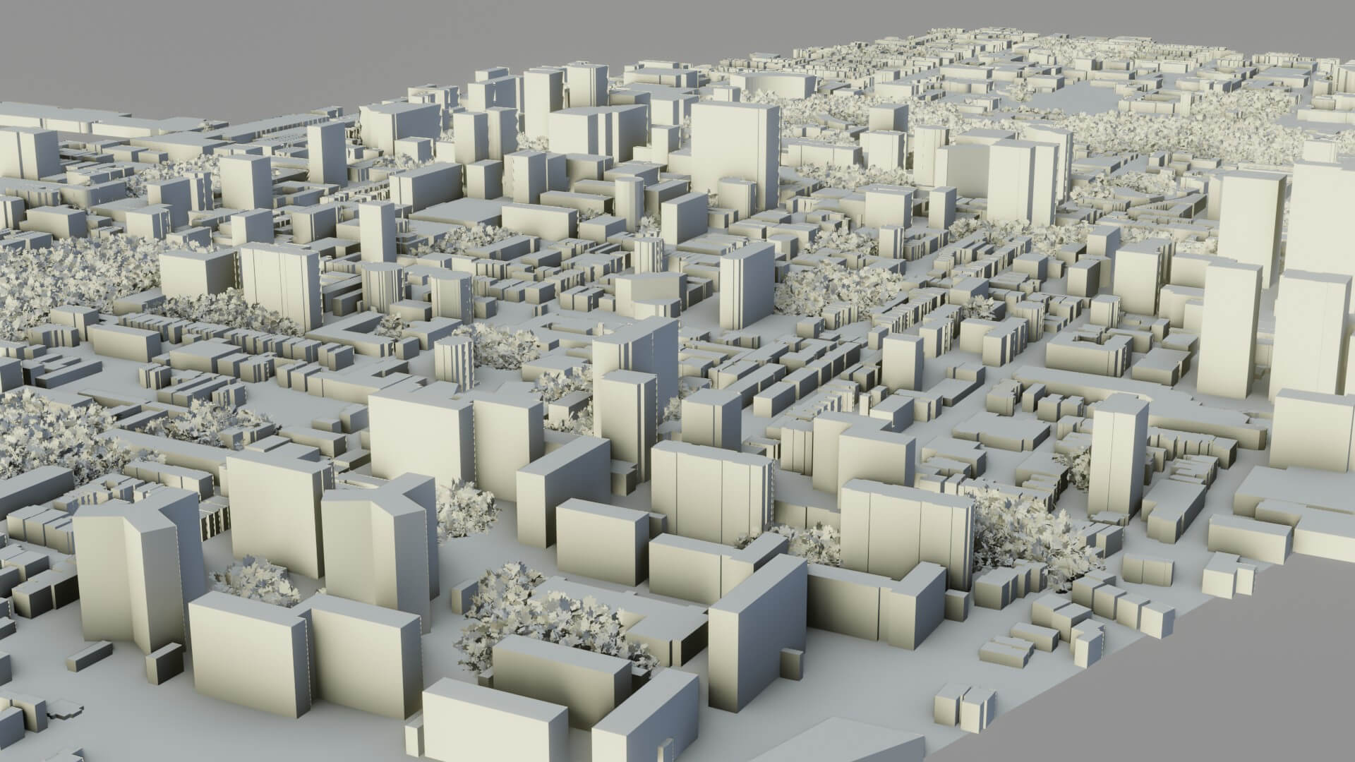 Cityscape - 3D Model by sathak