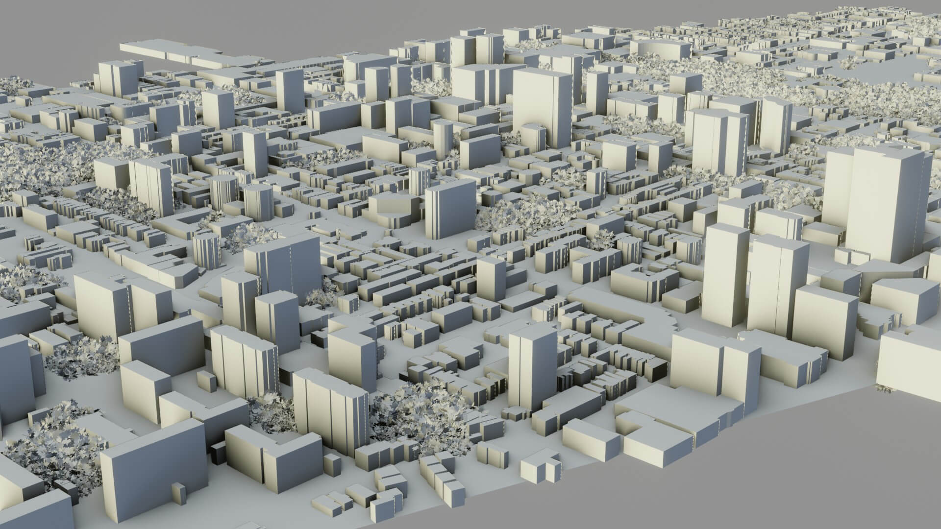 Cityscape - 3D Model by sathak