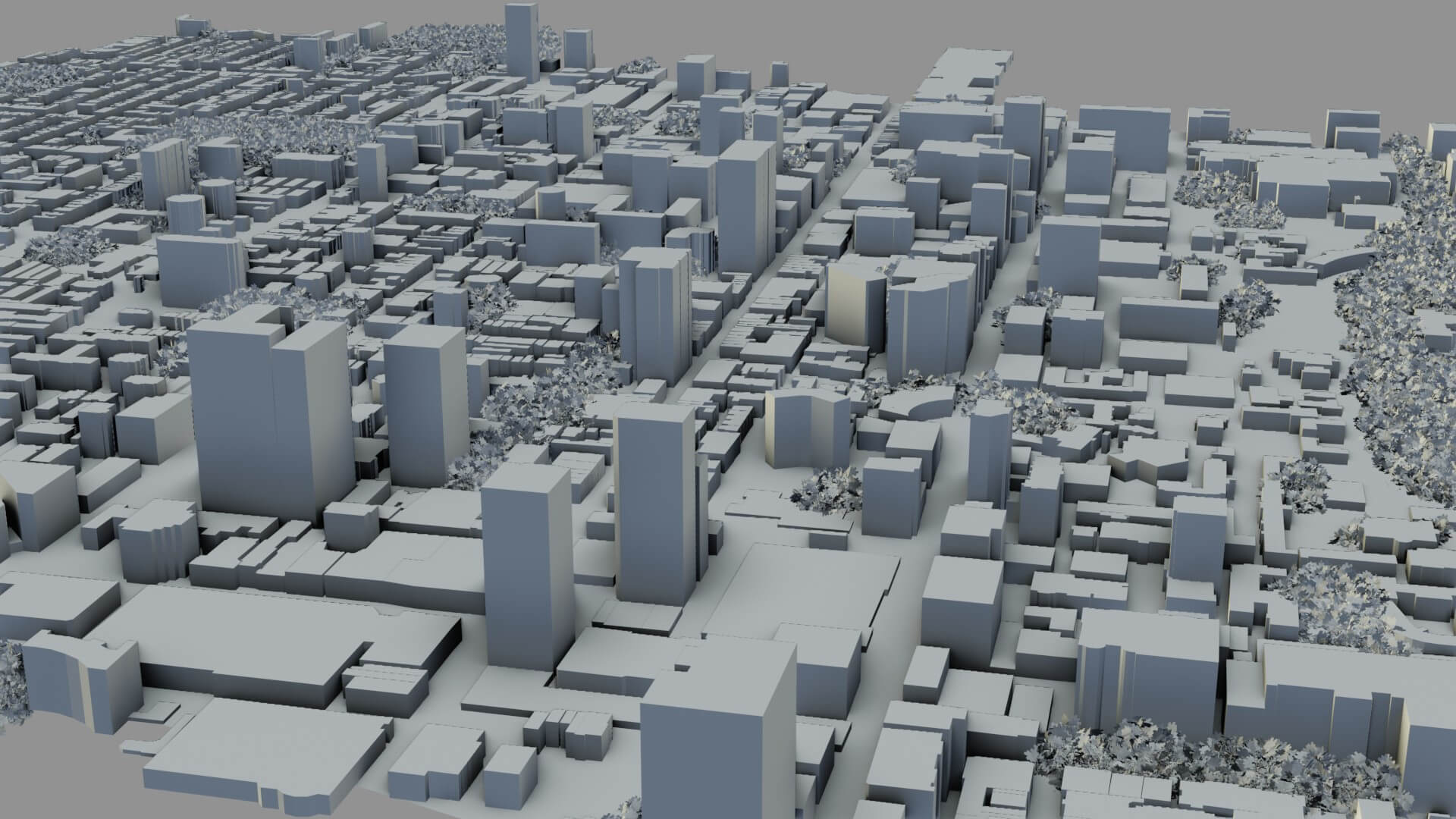 Cityscape - 3D Model by sathak