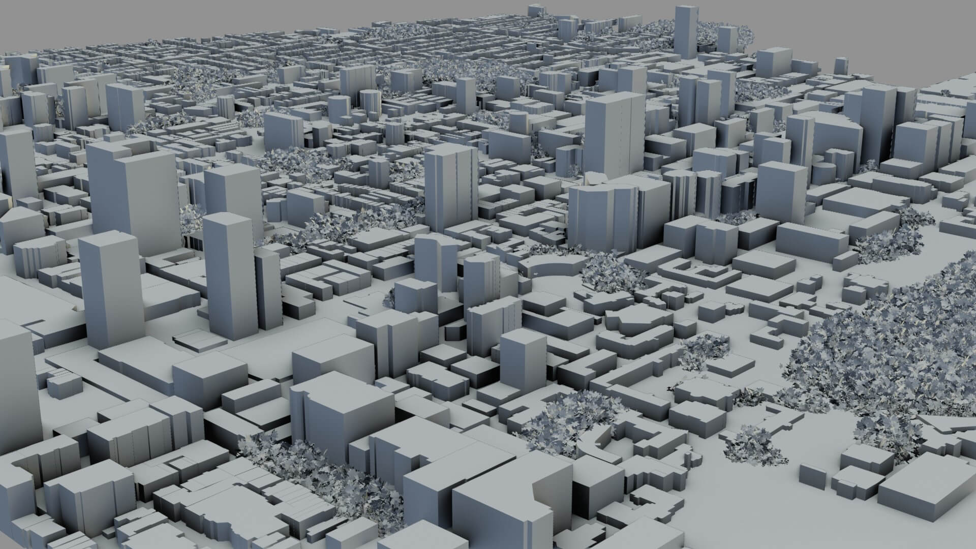 Cityscape - 3D Model by sathak