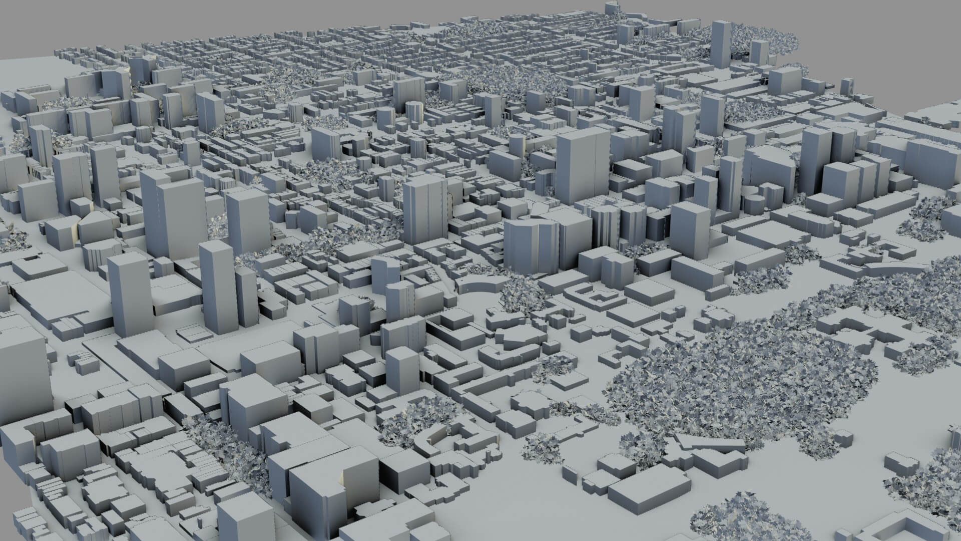 Cityscape - 3D Model by sathak