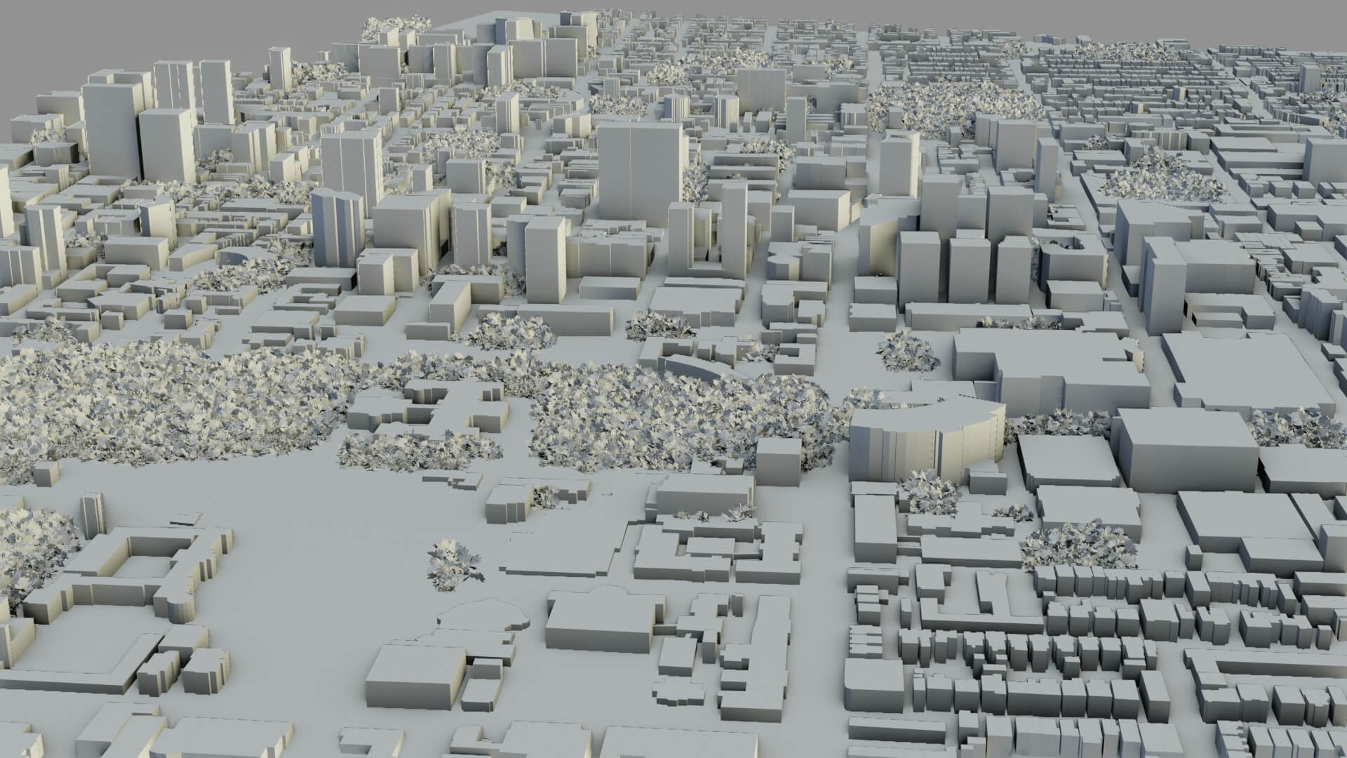 Cityscape - 3D Model by sathak